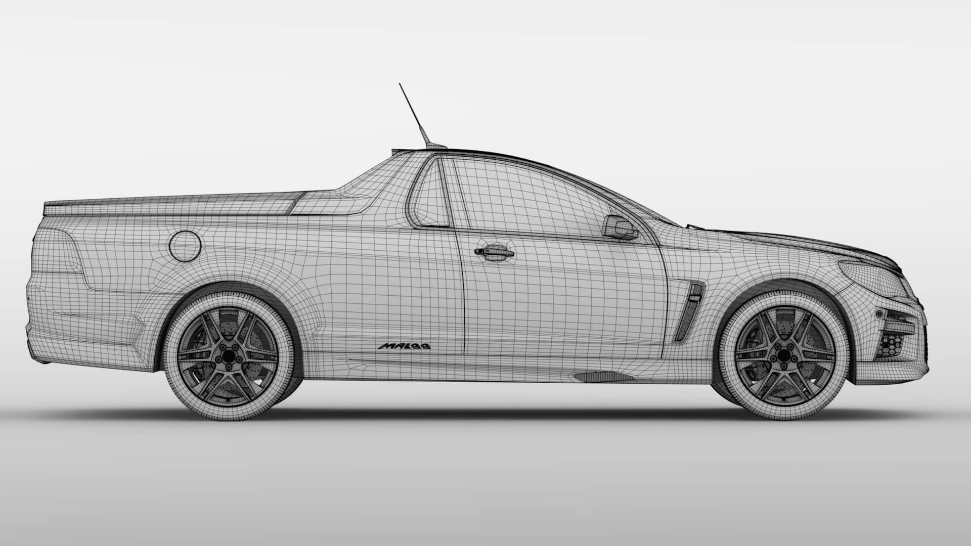 HSV GTS Maloo GEN F2 2015 - 3D Model by Creator 3D