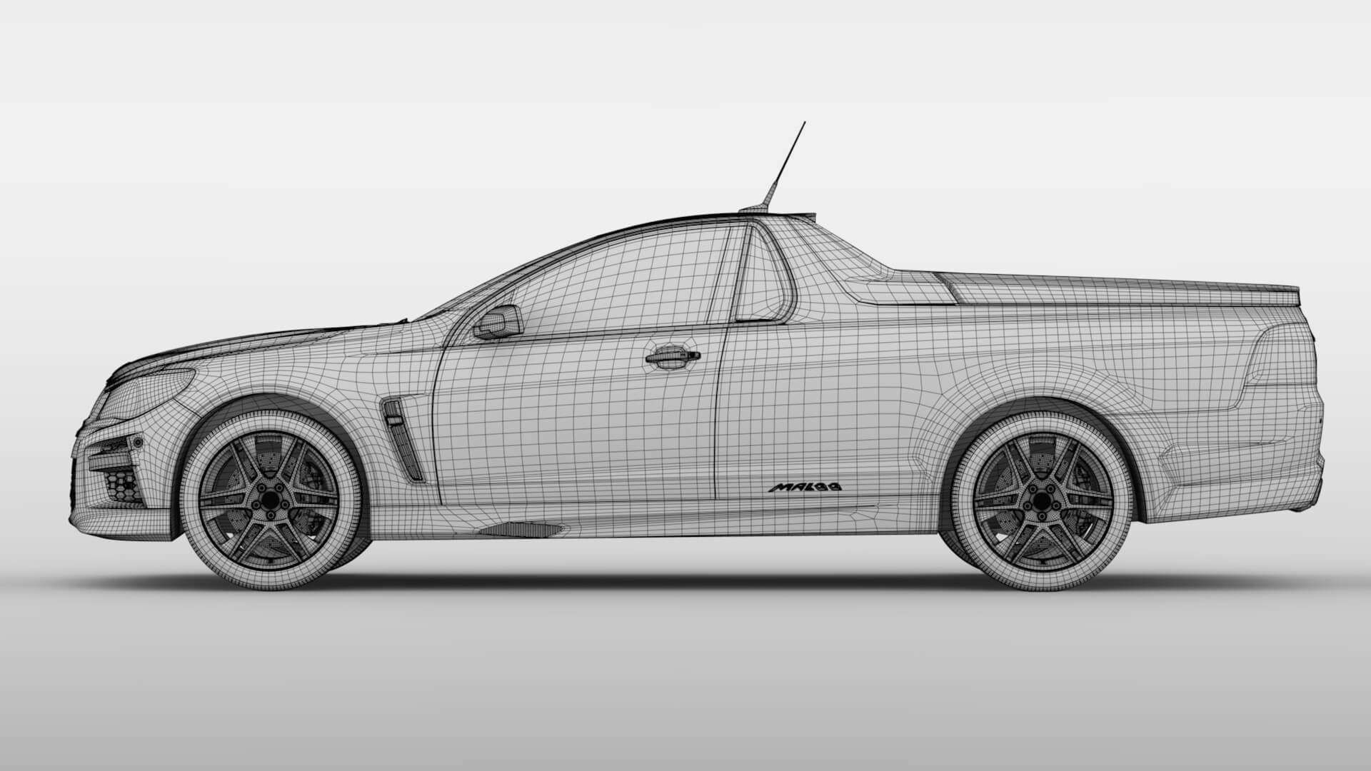 HSV GTS Maloo GEN F2 2015 - 3D Model by Creator 3D