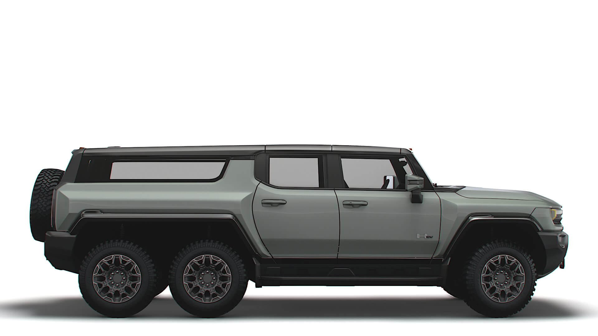 Hummer EV GMC SUV Crawler 2024 - 3D Model by Creator 3D