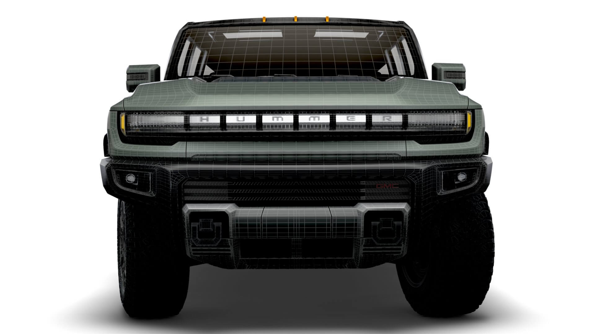 Hummer EV GMC SUV Crawler 2024 - 3D Model by Creator 3D