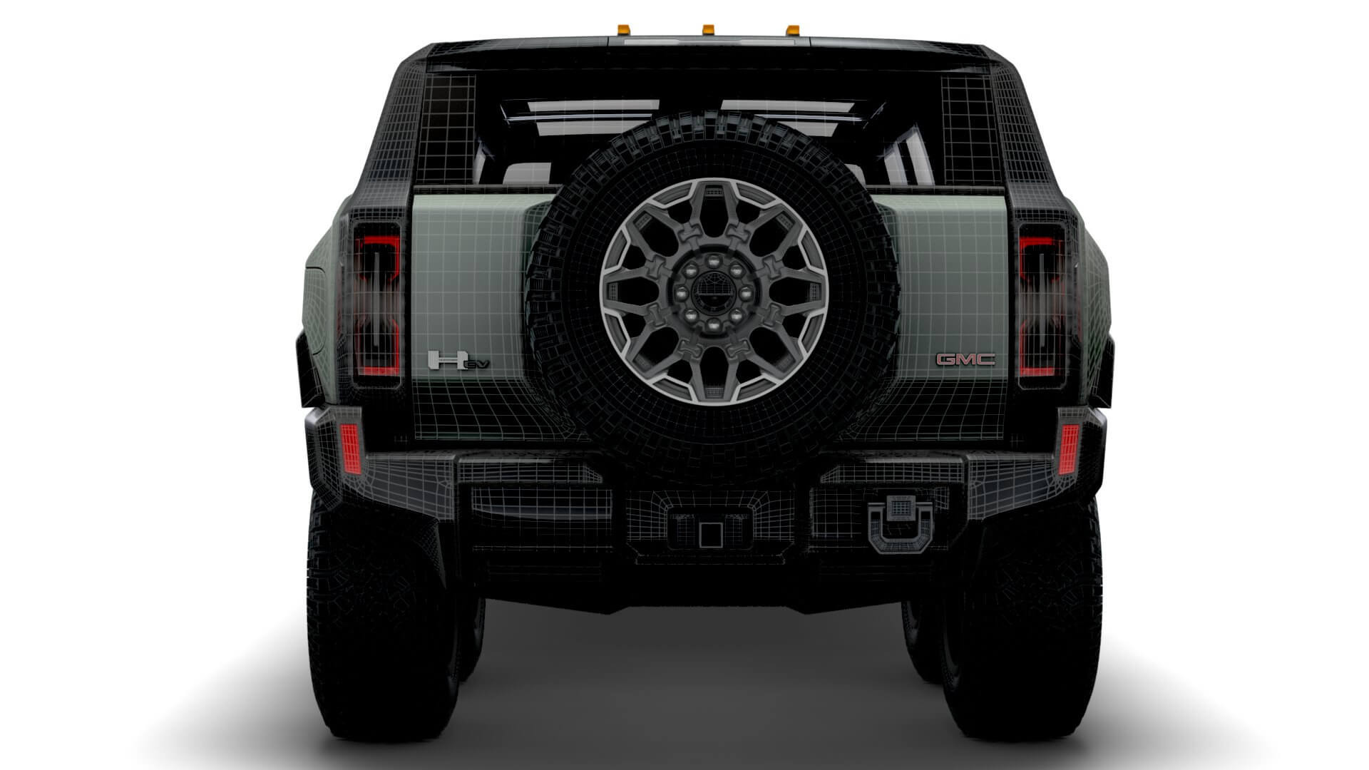 Hummer EV GMC SUV Crawler 2024 - 3D Model by Creator 3D