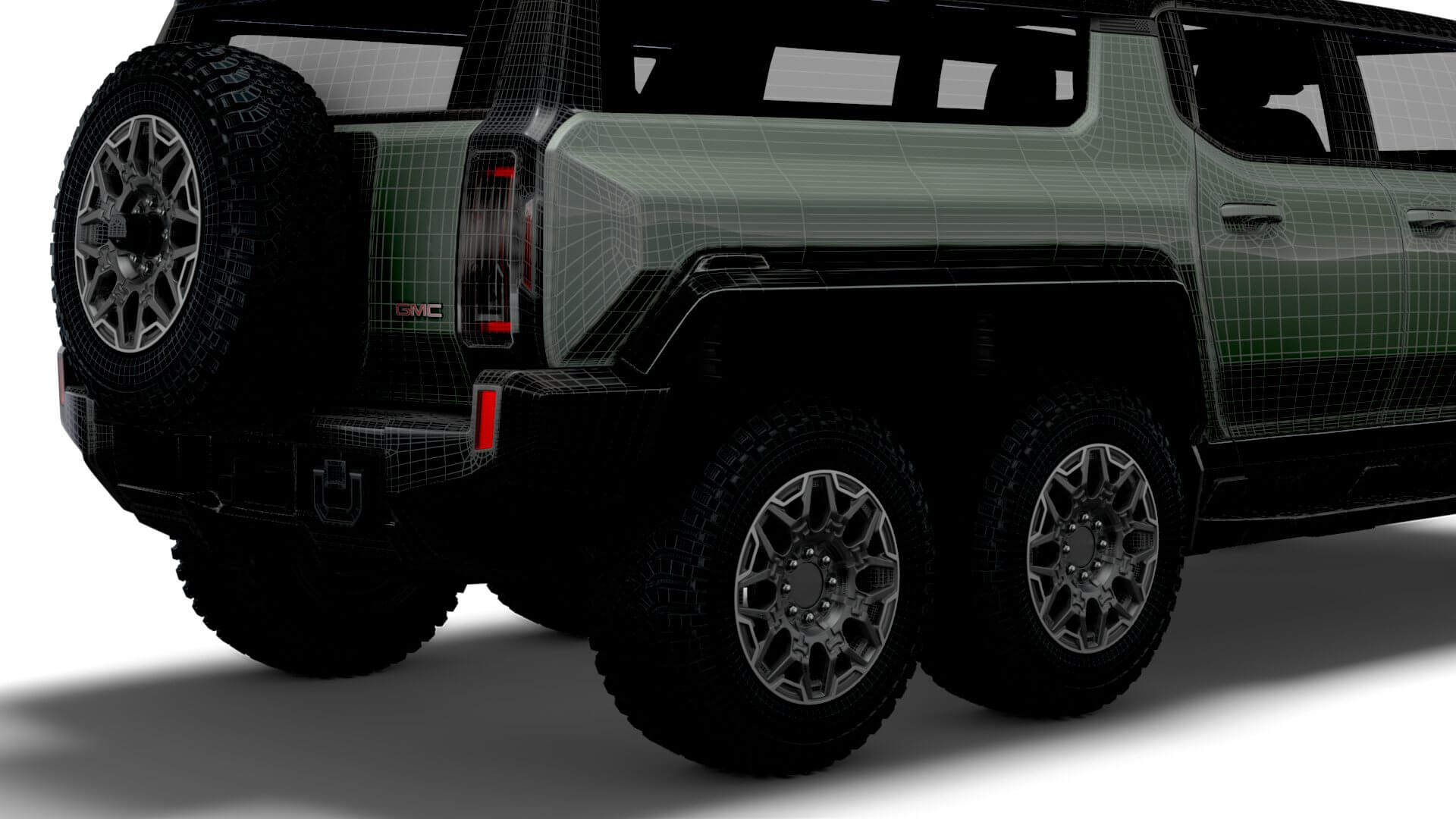 Hummer EV GMC SUV Crawler 2024 - 3D Model by Creator 3D