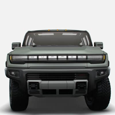 Hummer EV GMC SUV Crawler 2024 - 3D Model by Creator 3D