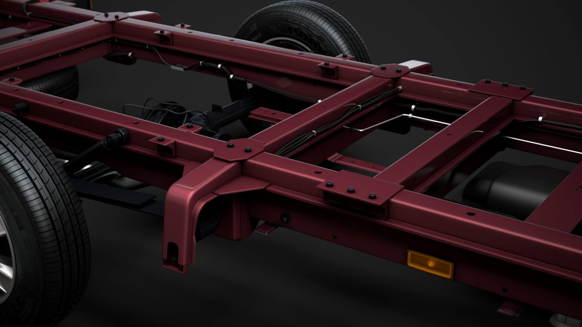 Hyundai H350 Chassis Single Cab LWB 2019 - 3D Model by Creator 3D