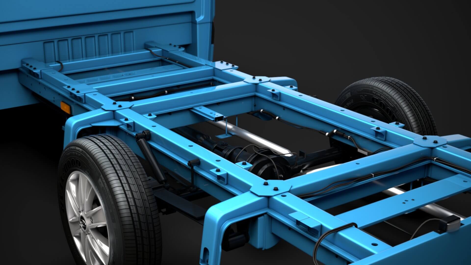 Hyundai H350 Chassis Single Cab SWB 2019 - 3D Model by Creator 3D