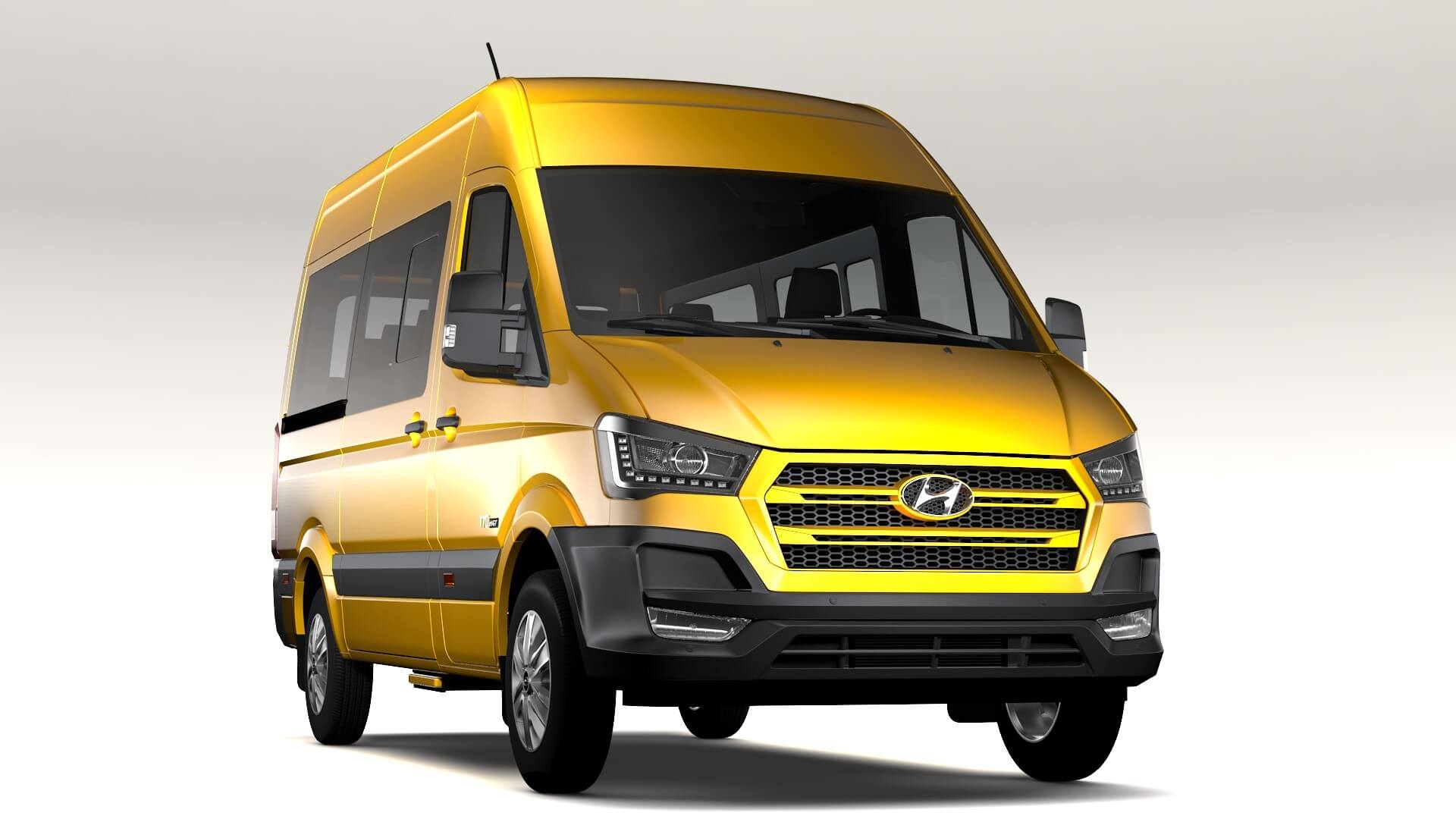 Hyundai H350 Minibus SWB 2017 - 3D Model by Creator 3D