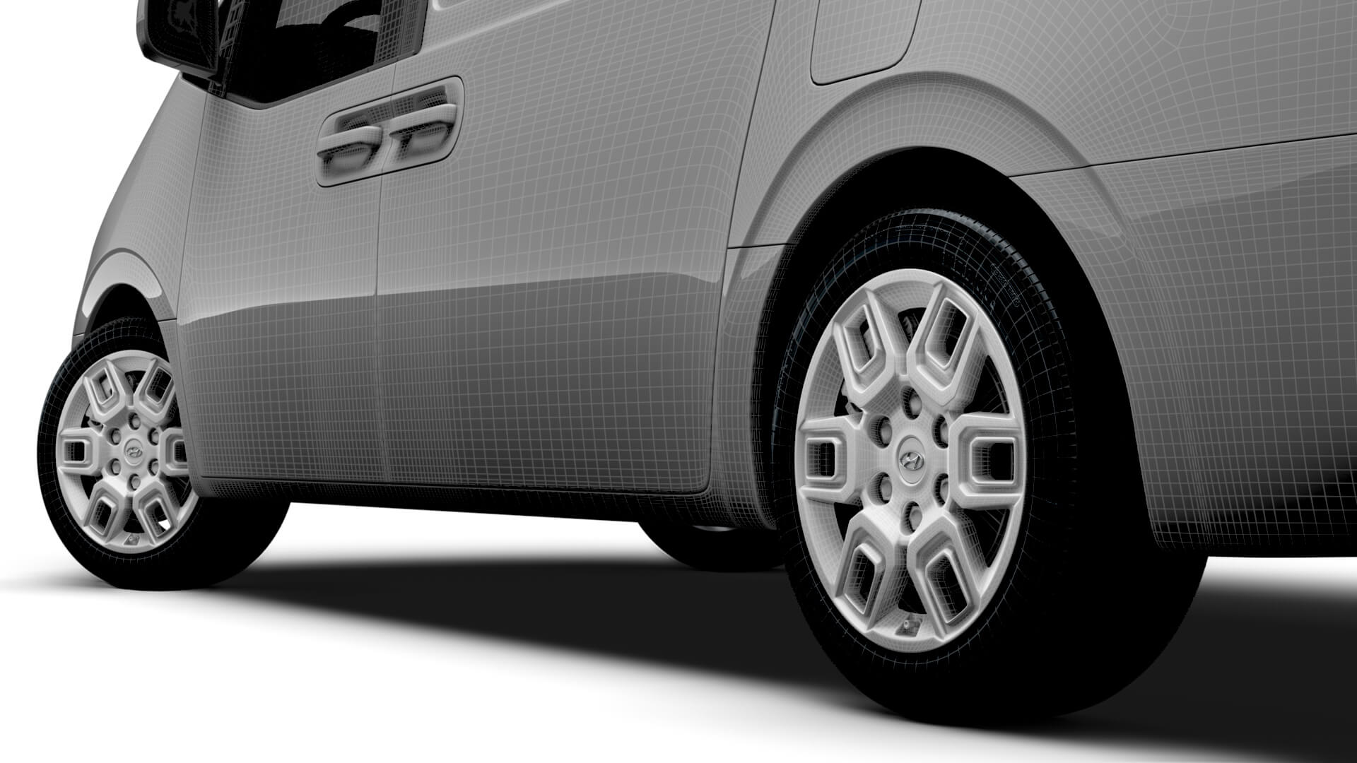Hyundai Staria Panel Van 2024 - 3D Model by Creator 3D