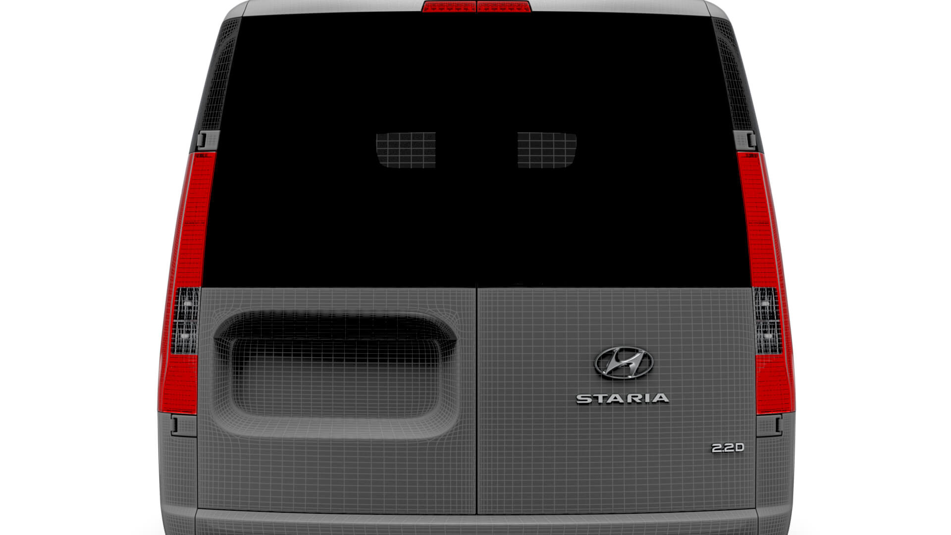 Hyundai Staria Panel Van 2024 - 3D Model by Creator 3D