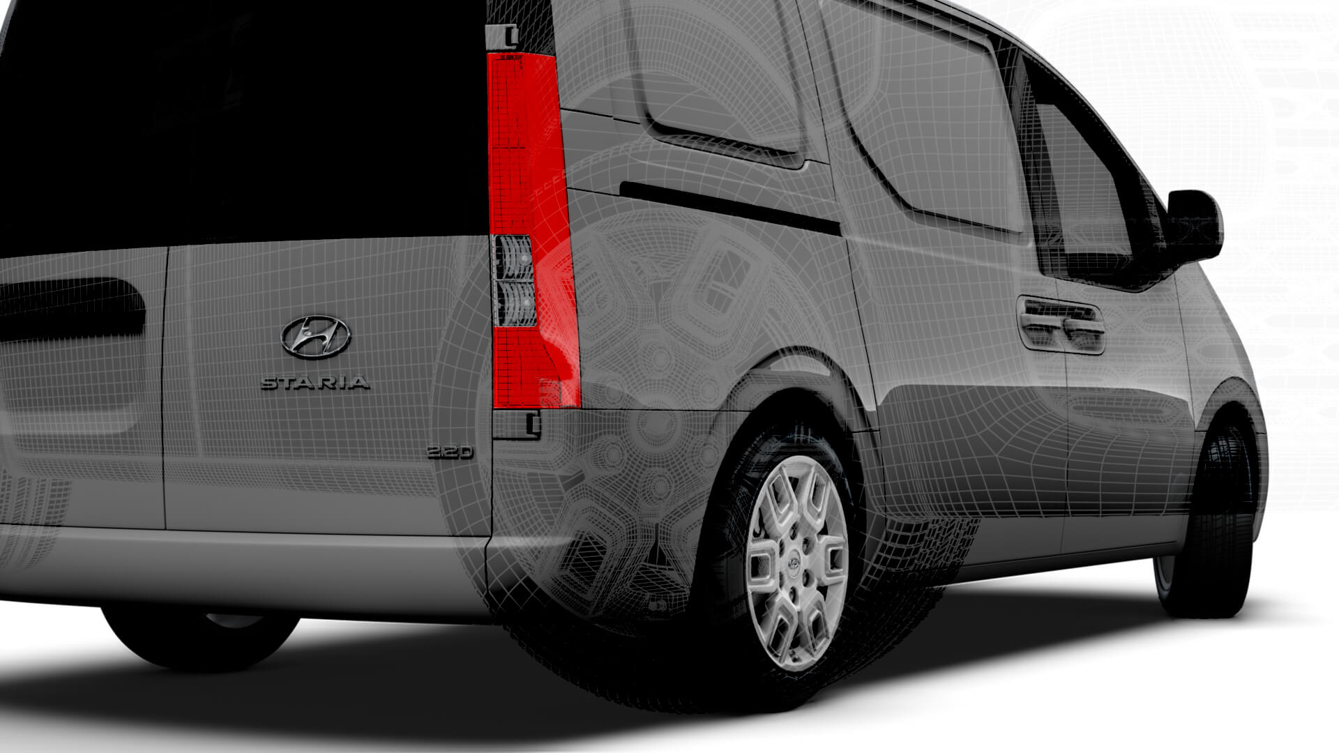 Hyundai Staria Panel Van 2024 - 3D Model by Creator 3D