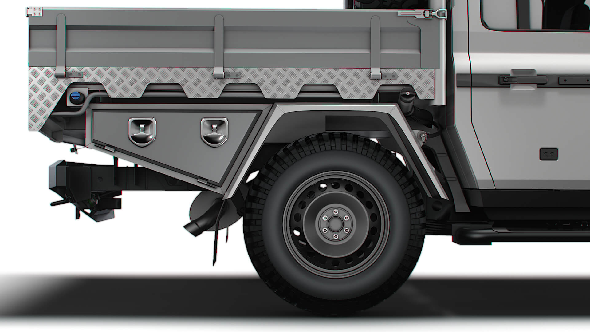 INEOS Grenadier Quartermaster Trialmaster Chassis Cab 2025 - 3D Model ...