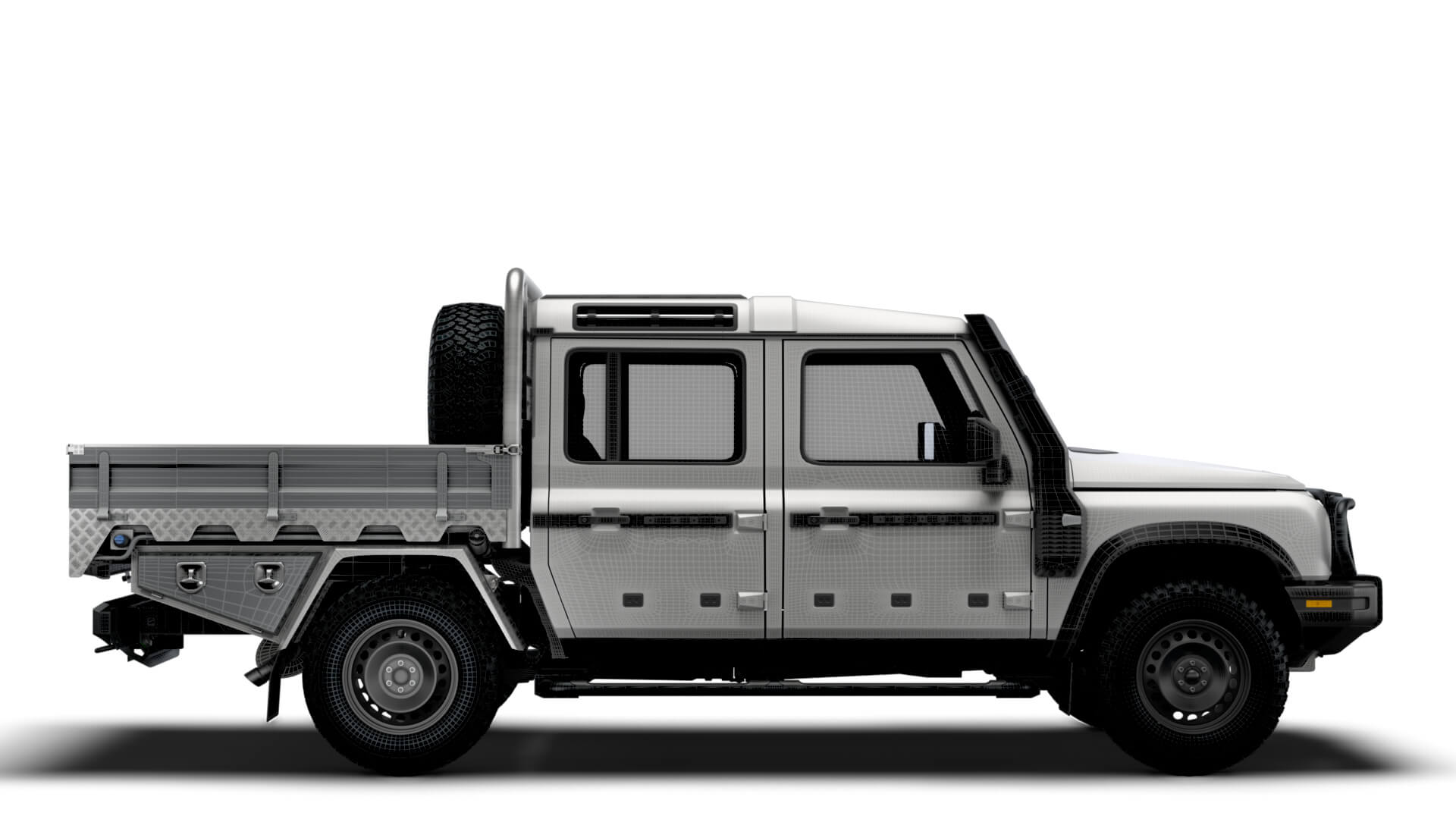 INEOS Grenadier Quartermaster Trialmaster Chassis Cab 2025 - 3D Model ...