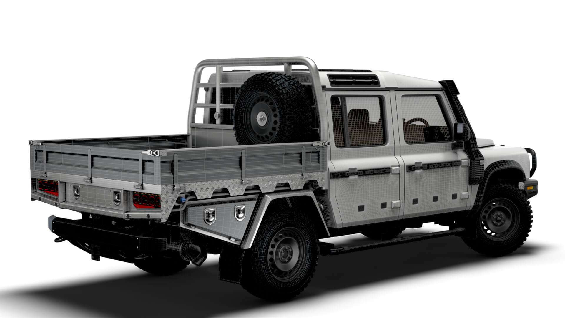 INEOS Grenadier Quartermaster Trialmaster Chassis Cab 2025 - 3D Model ...
