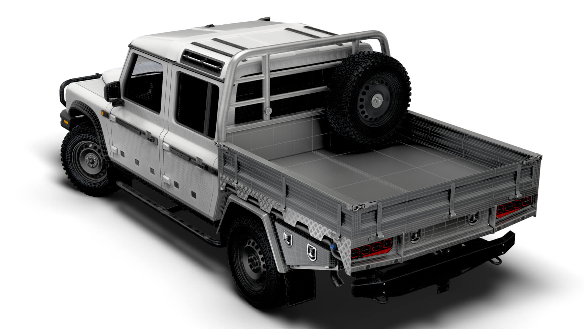 INEOS Grenadier Quartermaster Trialmaster Chassis Cab 2025 - 3D Model ...