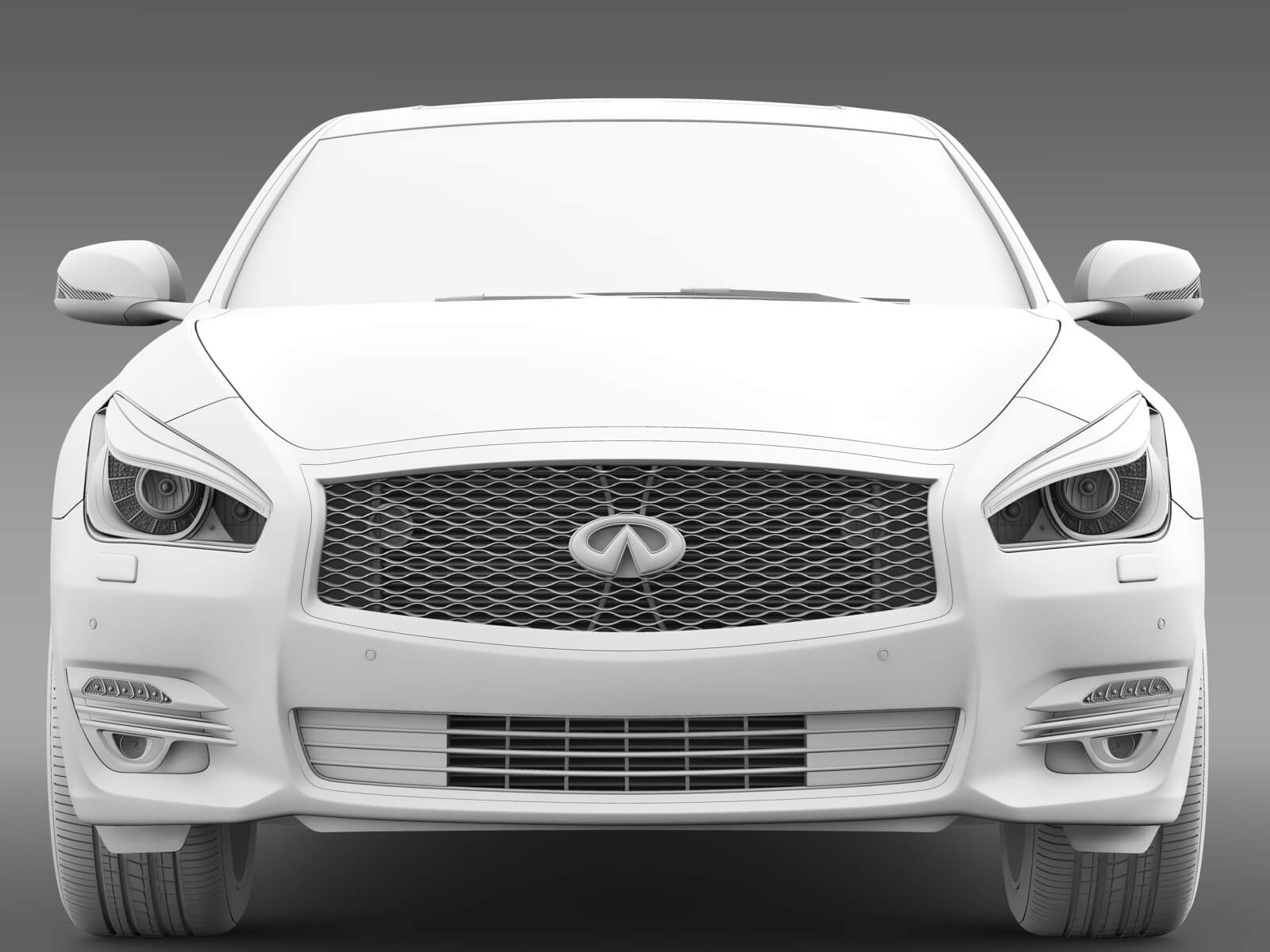 Infiniti Q70 5.6 L (Y51) 2015 - 3D Model by Creator 3D