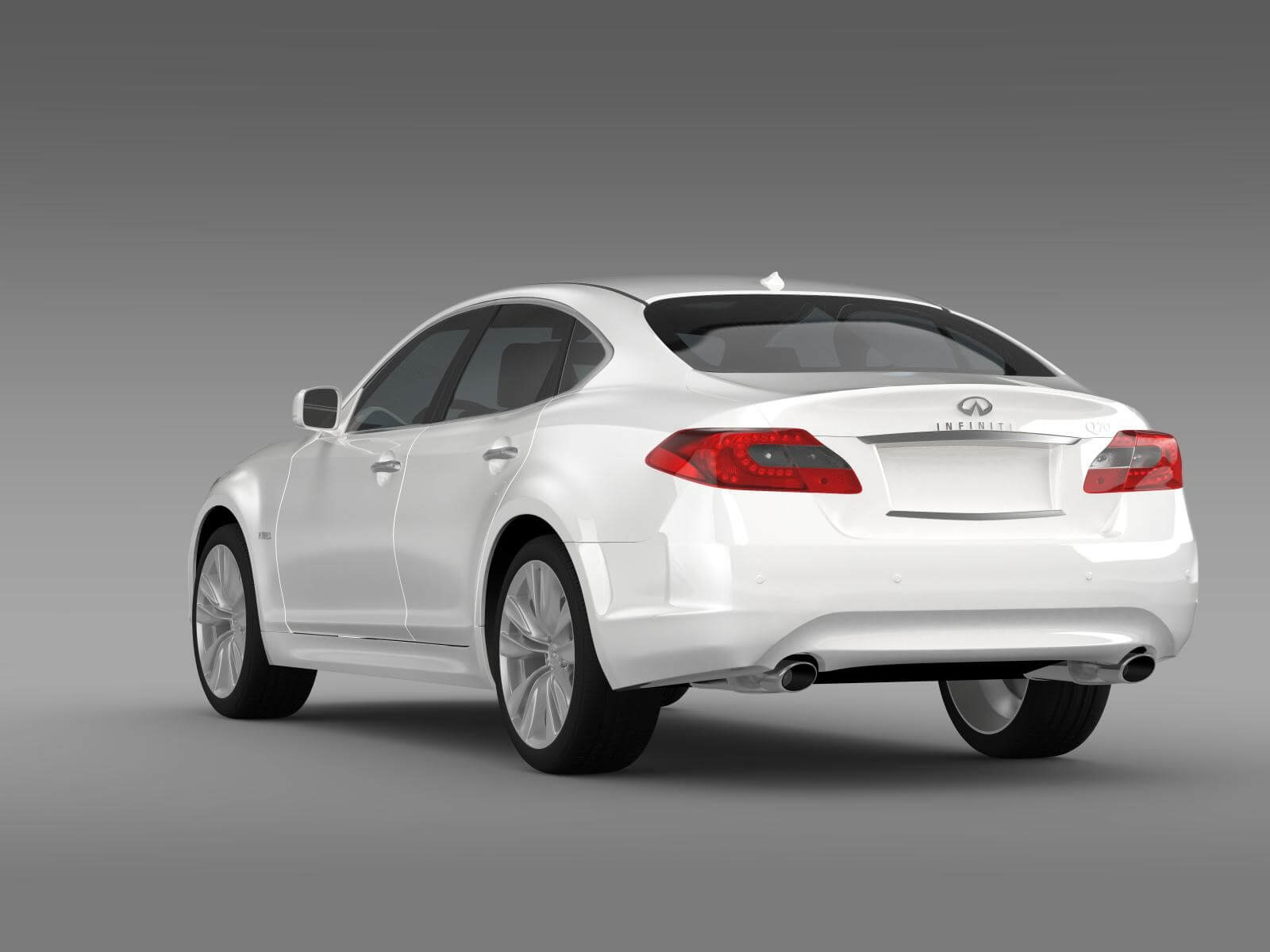 Infiniti Q70 Hybrid (Y51) 2014 - 3D Model by Creator 3D