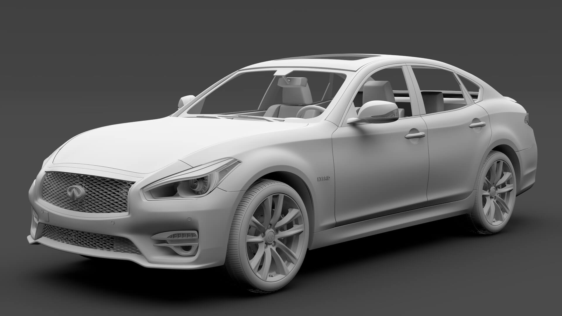 Infinity Q70 S 2018 - 3D Model by Creator 3D