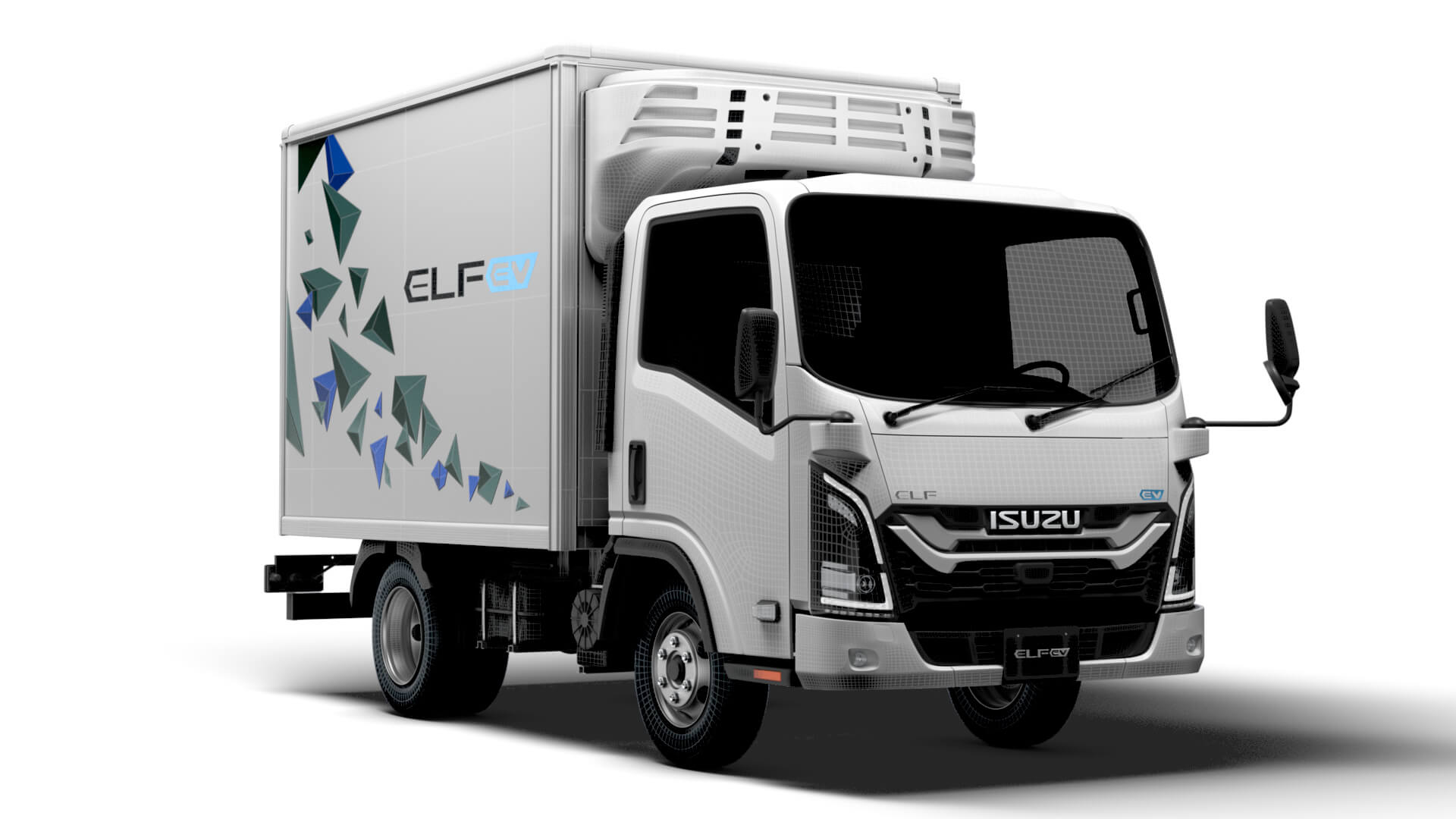 Isuzu Elf EV Refrigerator 2024 - 3D Model by Creator 3D
