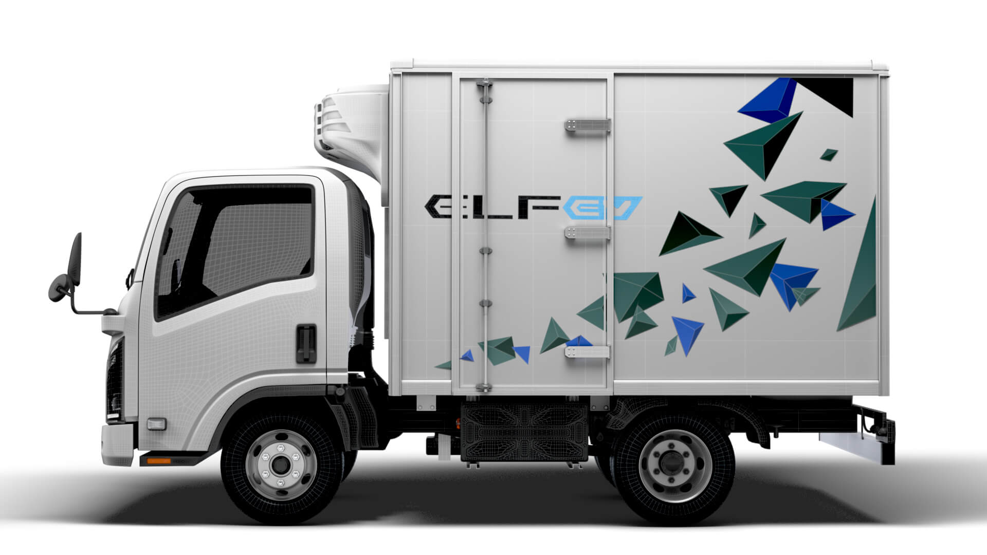 Isuzu Elf EV Refrigerator 2024 - 3D Model by Creator 3D