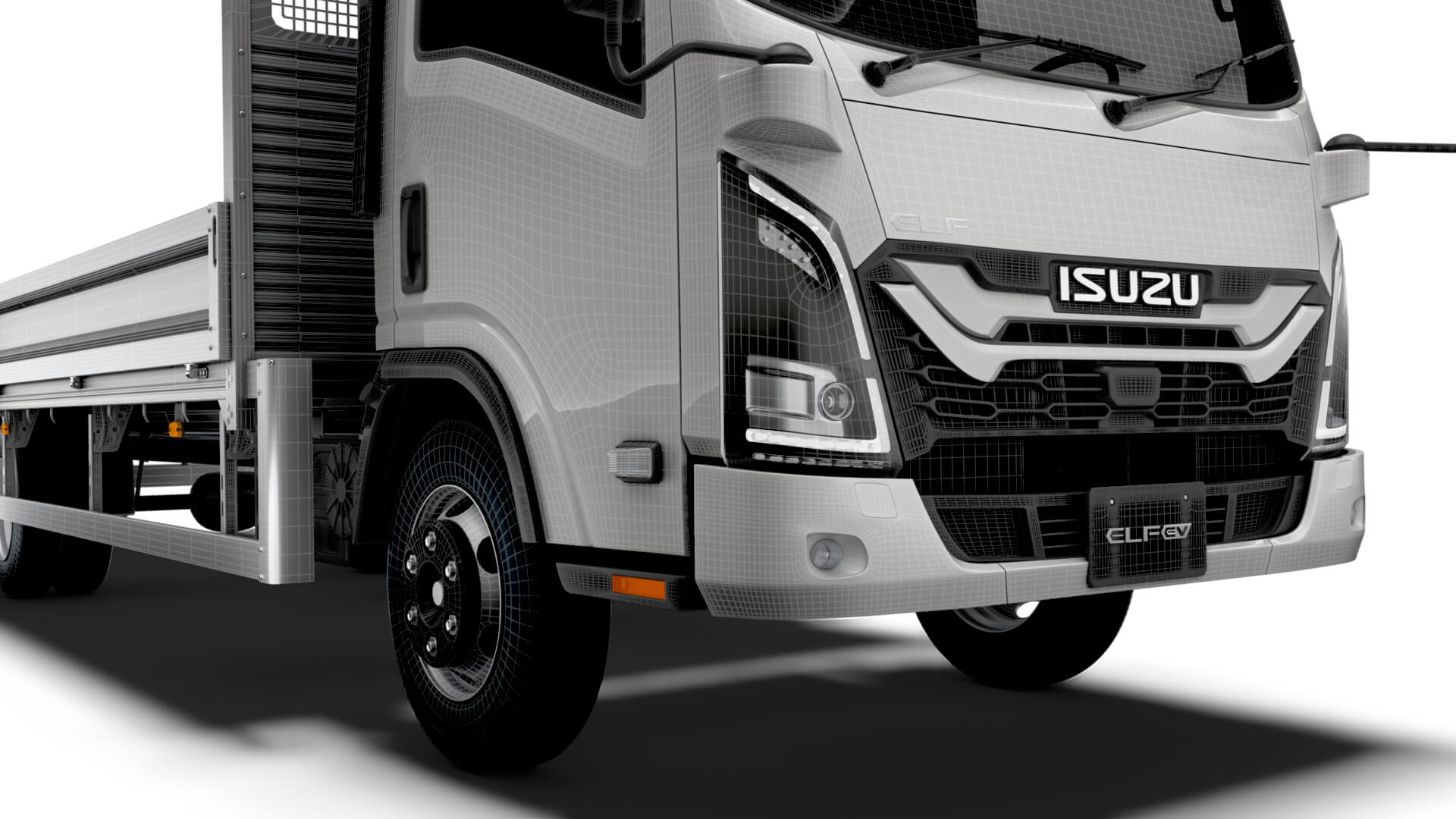 Isuzu Elf Rigid Body Truck 2024 - 3D Model by Creator 3D