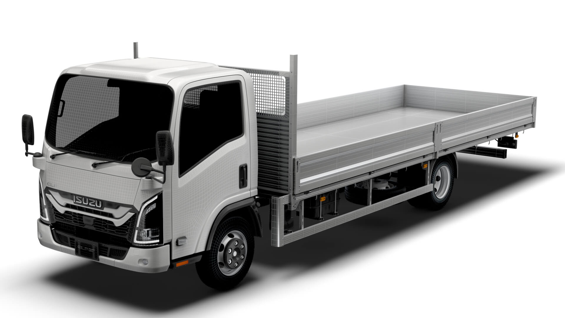 Isuzu Elf Rigid Body Truck 2024 - 3D Model by Creator 3D