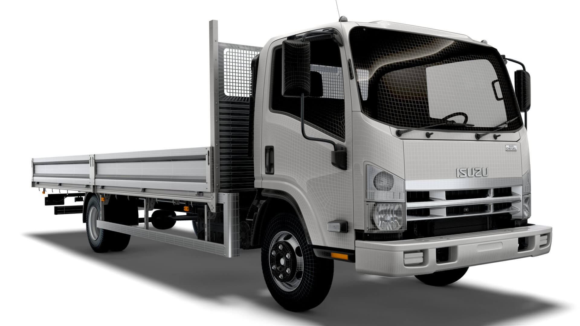 Isuzu NPR Rigid Body Truck 2021 - 3D Model by Creator 3D