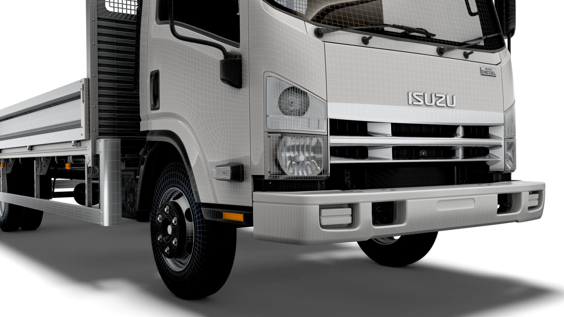 Isuzu NPR Rigid Body Truck 2021 - 3D Model by Creator 3D