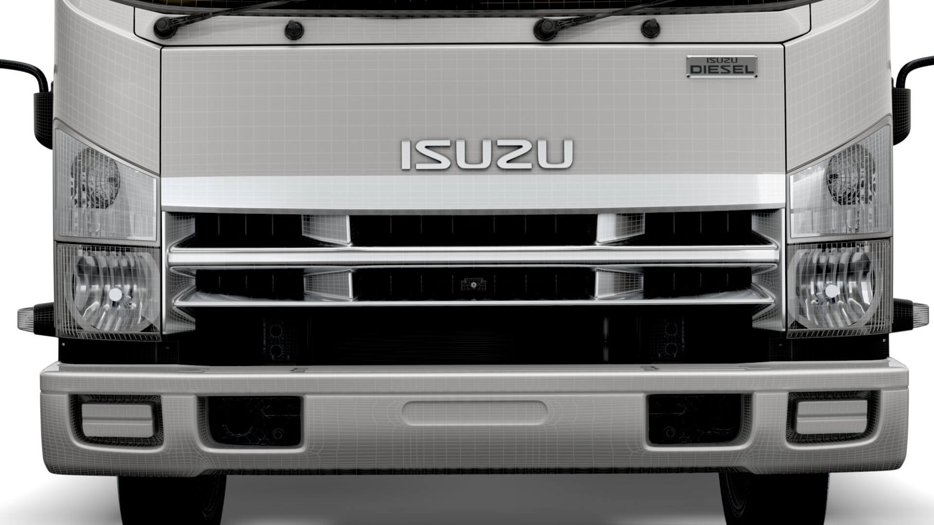 Isuzu NPR Rigid Body Truck 2021 - 3D Model by Creator 3D