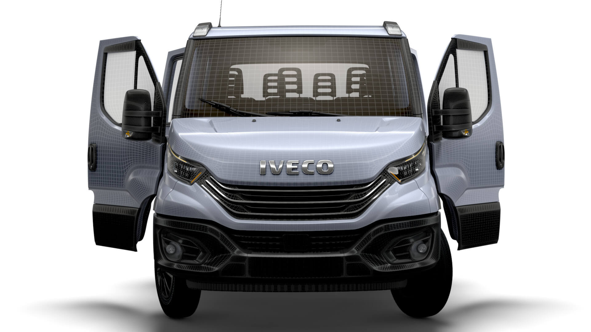 Iveco Daily Crew Cab L2 Chassis 2023 - 3D Model by Creator 3D