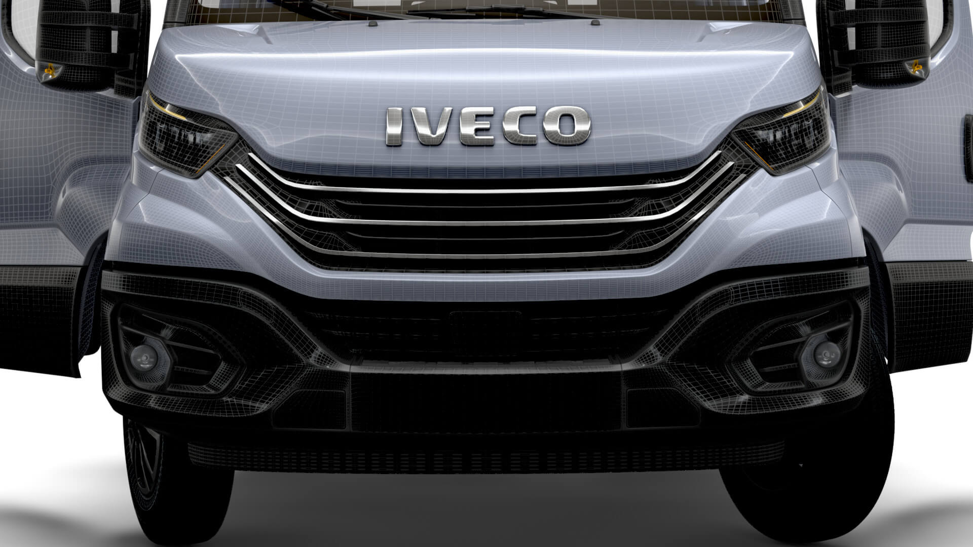 Iveco Daily Crew Cab L2 Chassis 2023 - 3D Model by Creator 3D