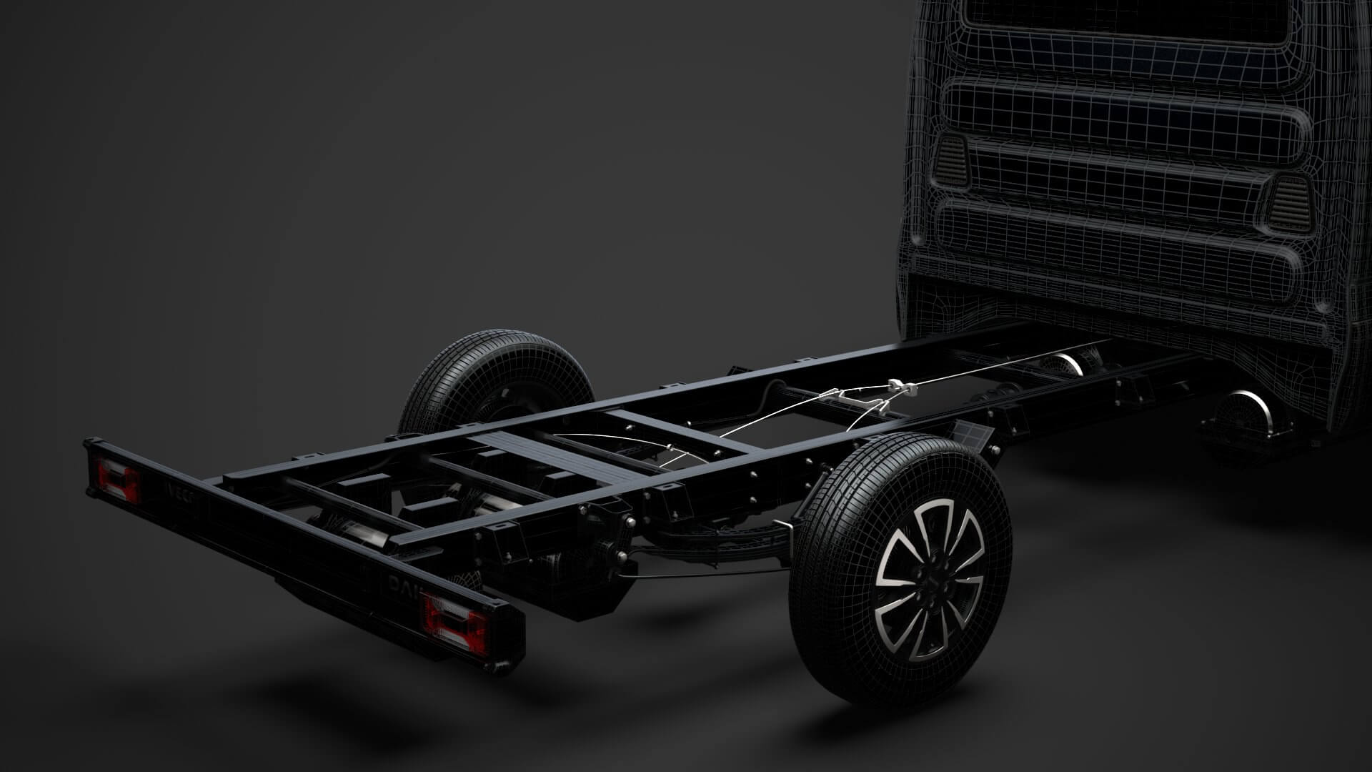 Iveco Daily Crew Cab L4 Chassis 2020 - 3D Model by Creator 3D