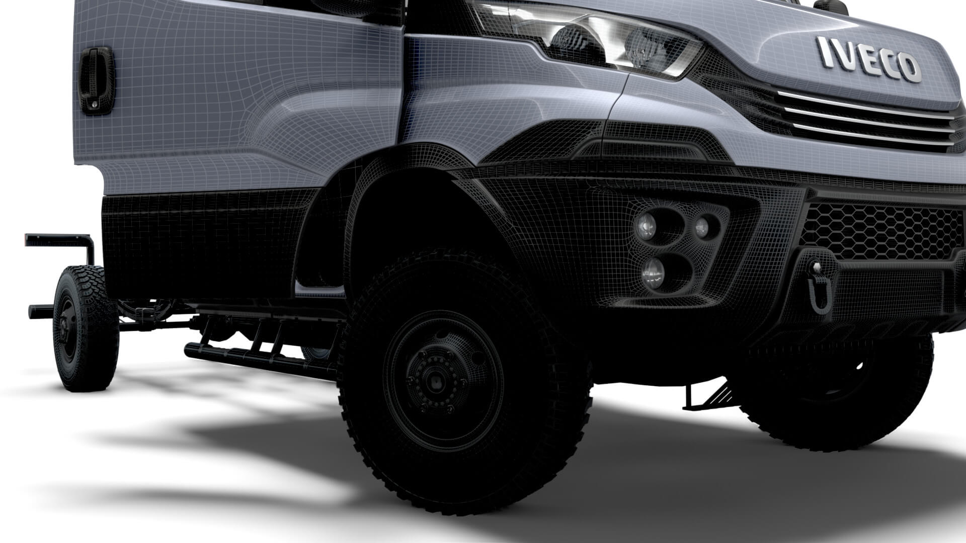 Iveco Daily Doka 4x4 HQ Interior 2017 - 3D Model by Creator 3D