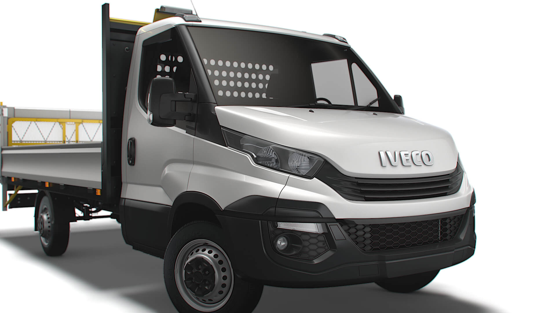 Iveco Daily Dropside Tail Lift 2018 - 3D Model by Creator 3D