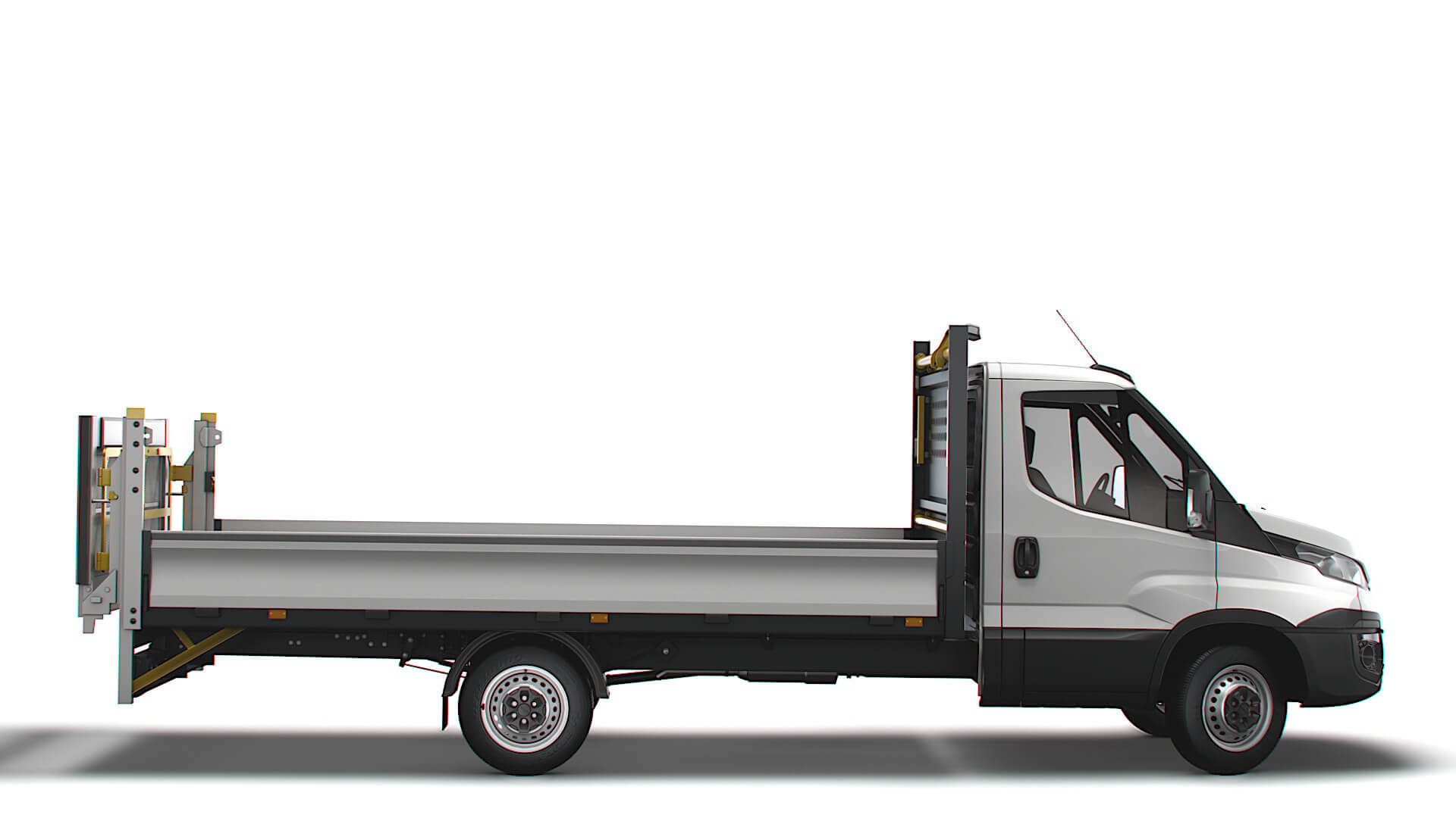 Iveco Daily Dropside Tail Lift 2018 - 3D Model by Creator 3D