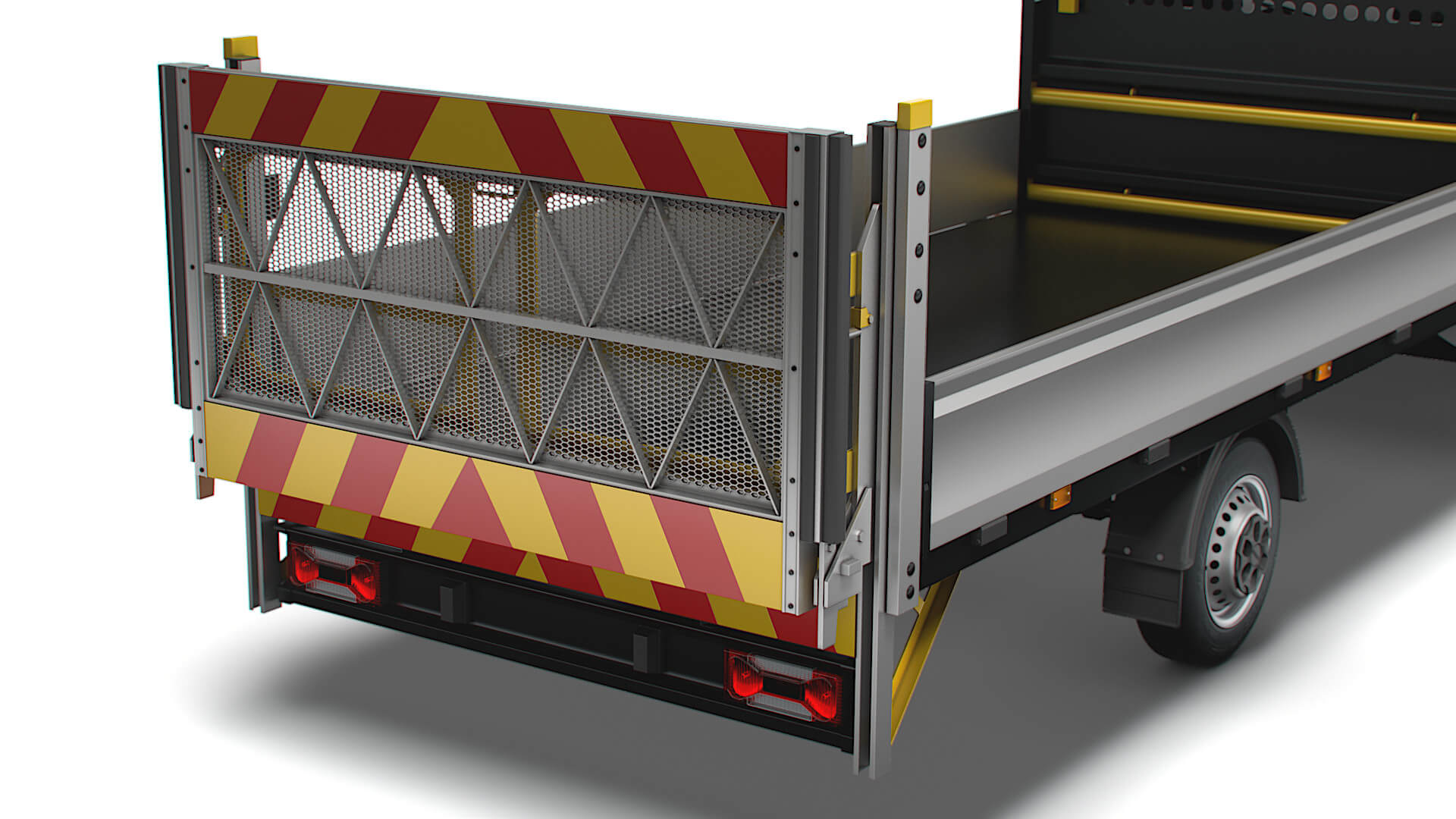 Iveco Daily Dropside Tail Lift 2018 - 3D Model by Creator 3D