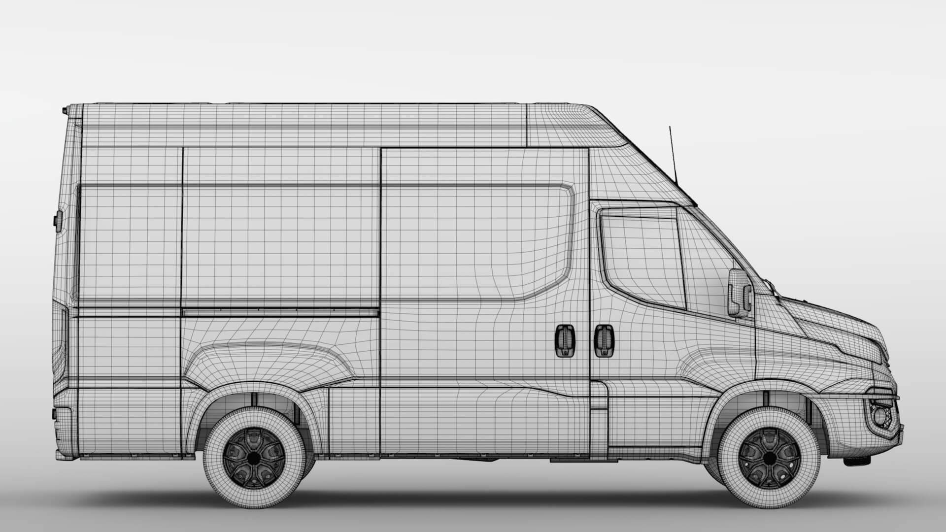 Iveco Daily L3H3 2017 - 3D Model by Creator 3D