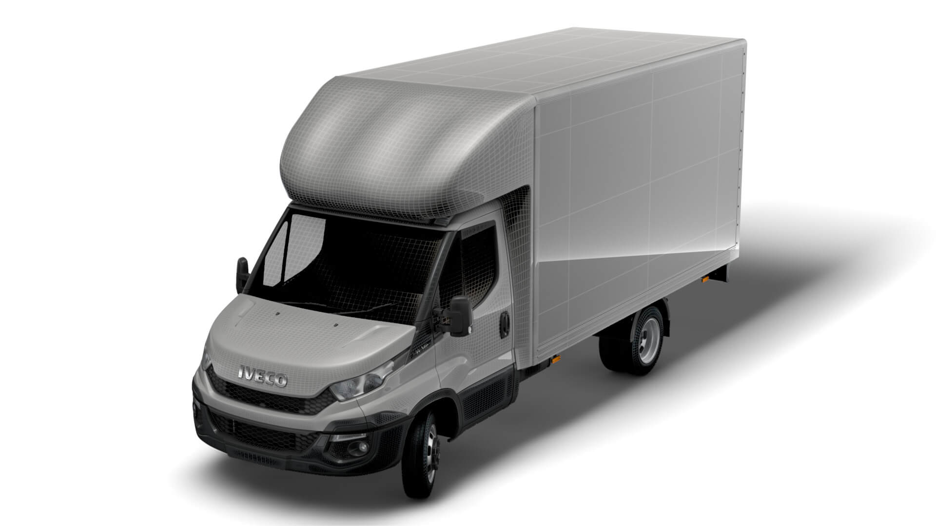 Iveco Daily Luton Box 2014 - 3D Model by Creator 3D