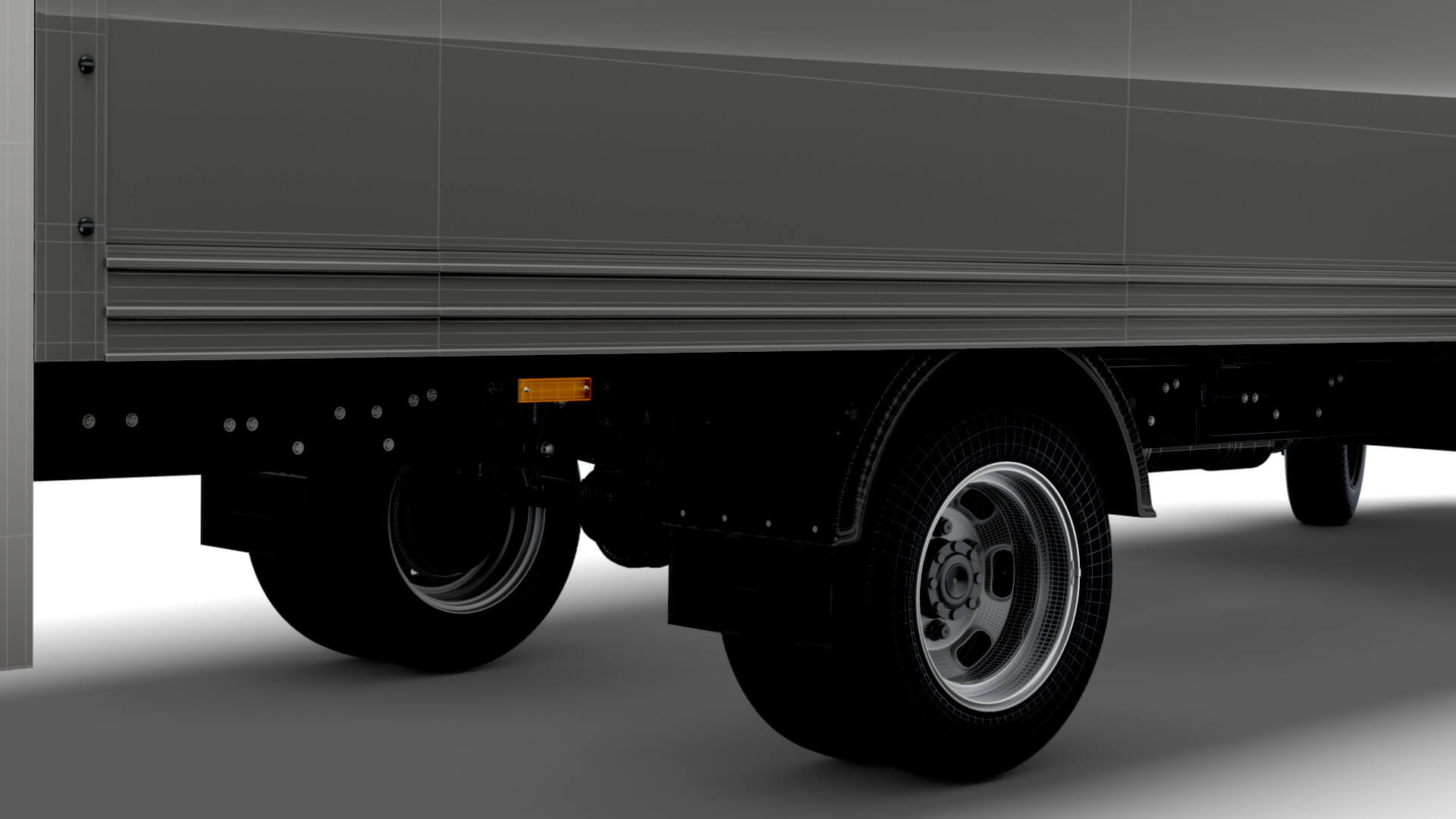 Iveco Daily Luton Box Tail Lift 2014 - 3D Model by Creator 3D