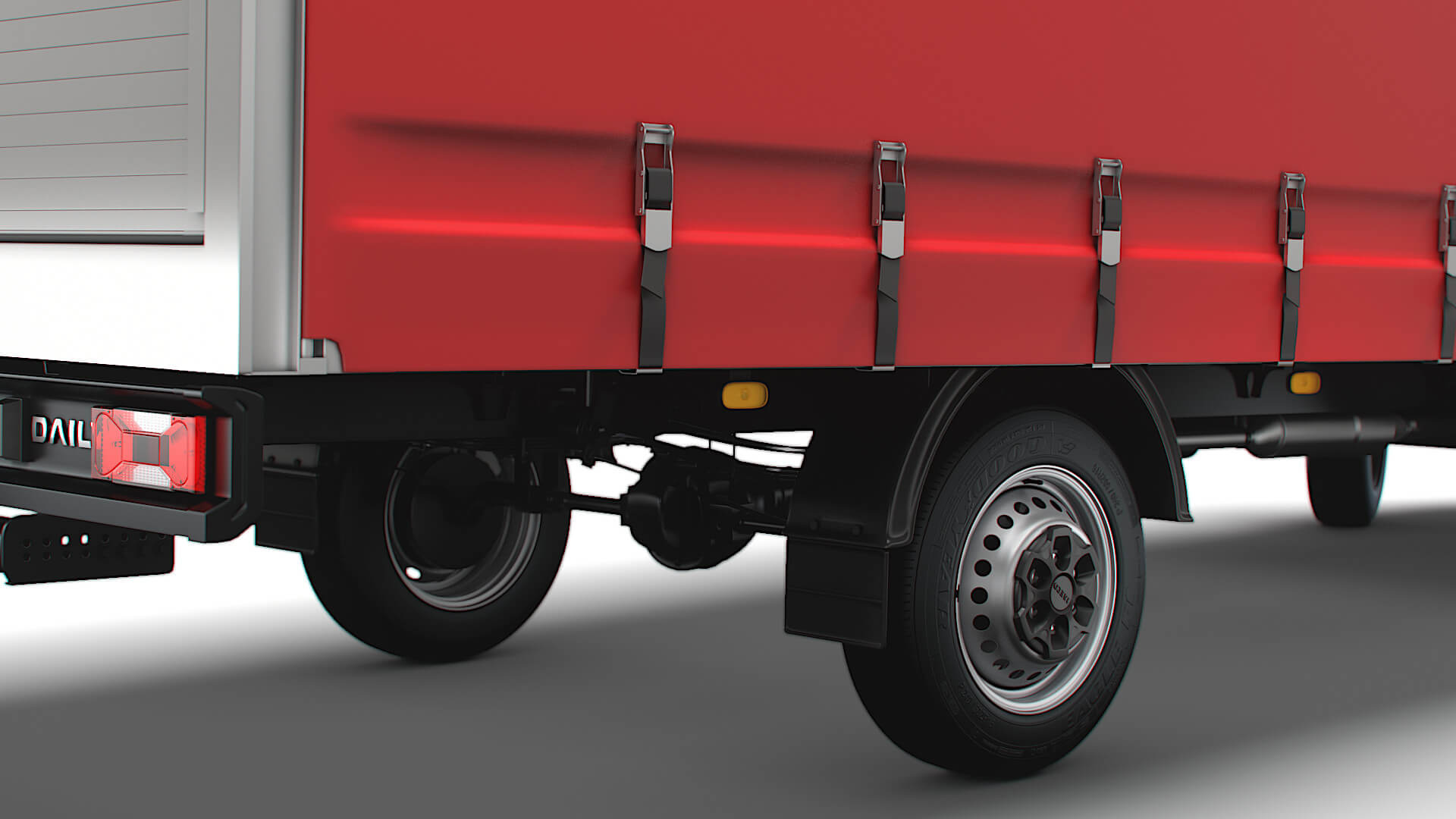 Iveco Daily Luton Curtainsider 2021 - 3D Model by Creator 3D