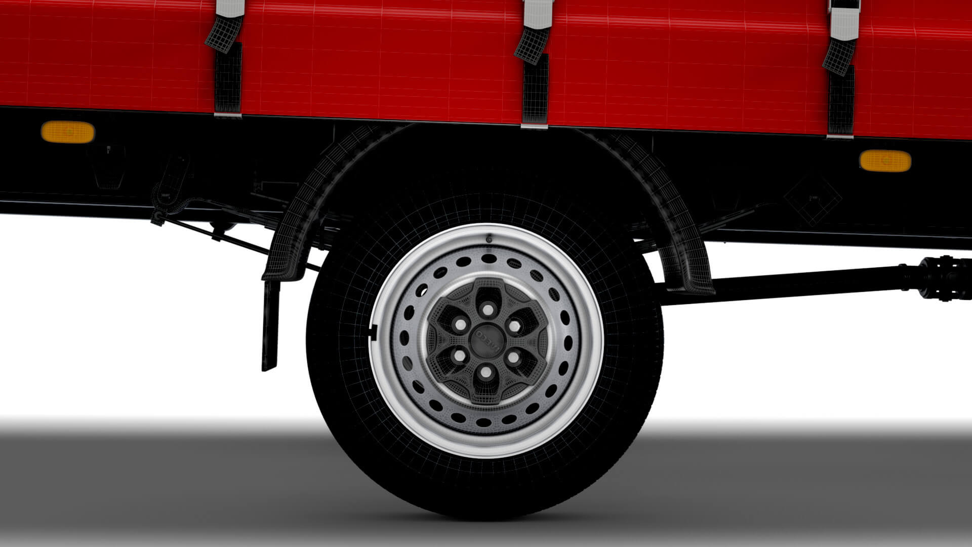 Iveco Daily Luton Curtainsider 2021 - 3D Model by Creator 3D
