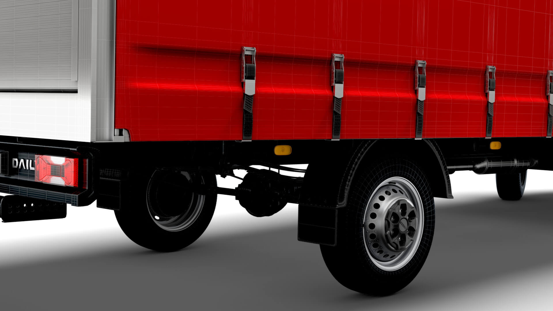 Iveco Daily Luton Curtainsider 2021 - 3D Model by Creator 3D