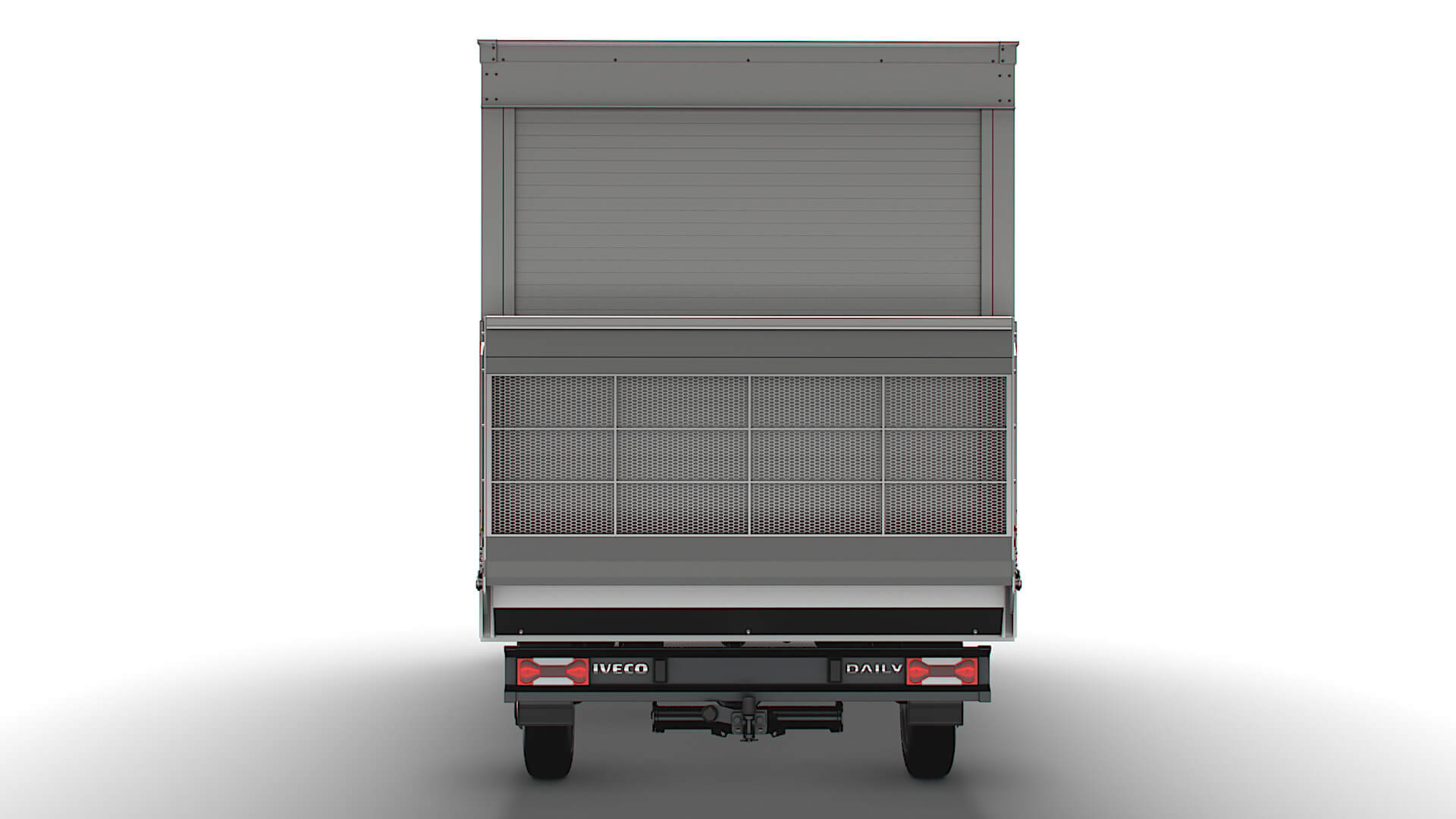 Iveco Daily Luton Curtainsider Tail Lift 2021 - 3D Model by Creator 3D