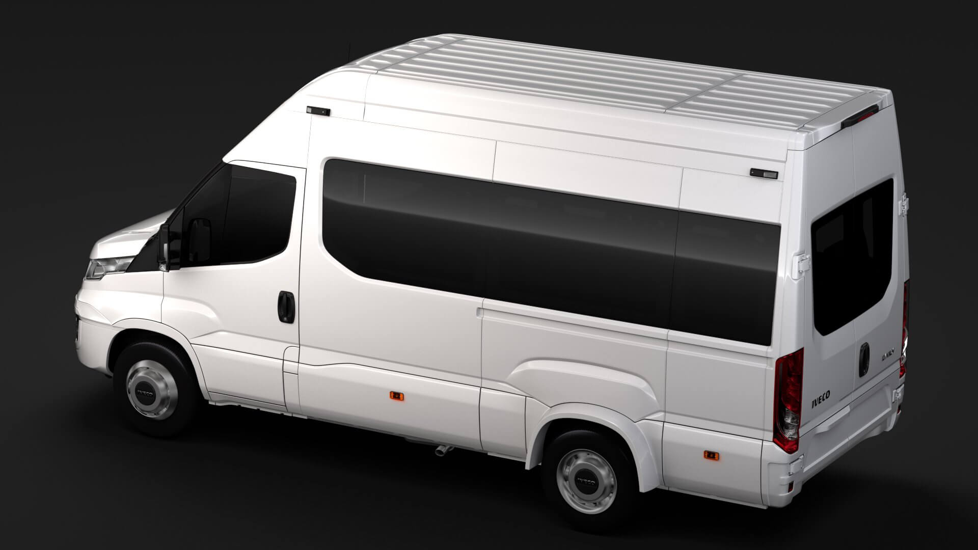 Iveco Daily Minibus L3H3 2017 - 3D Model by Creator 3D
