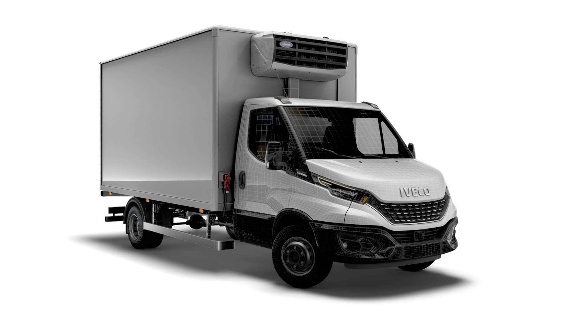 Iveco Daily Refrigerated Rigid 2021 - 3D Model by Creator 3D