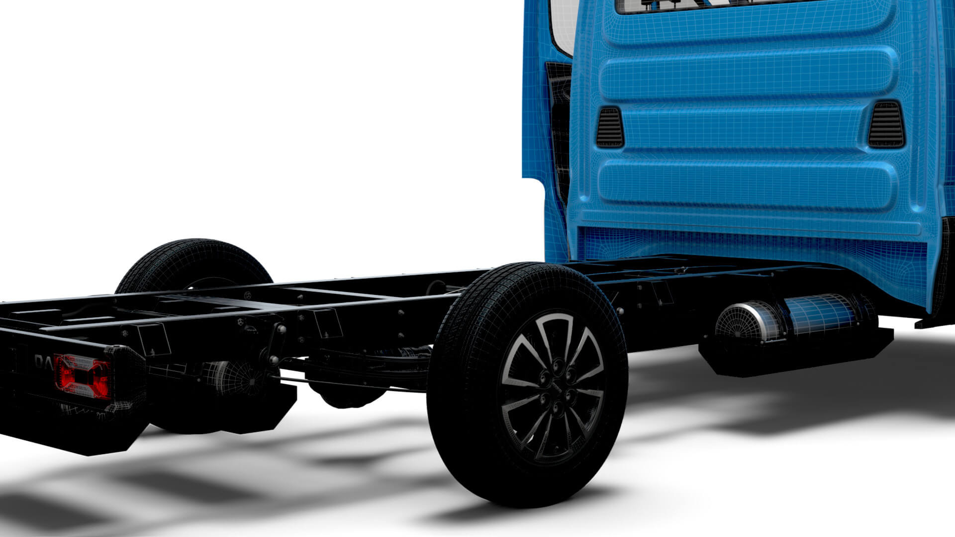 Iveco Daily Single Cab HQ Interior L2 Chassis 2023 - 3D Model by Creator 3D