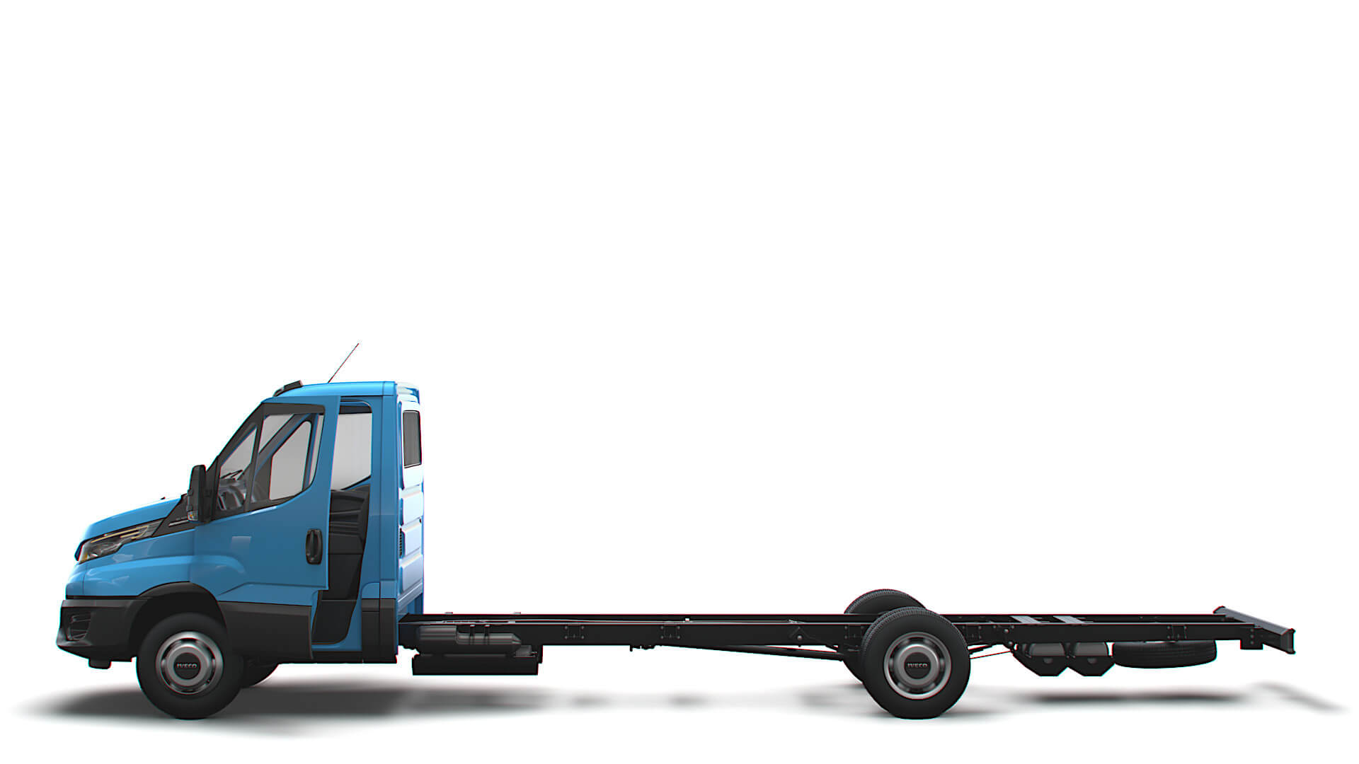 Iveco Daily Single Cab HQ Interior L6 Chassis 2023 - 3D Model by Creator 3D