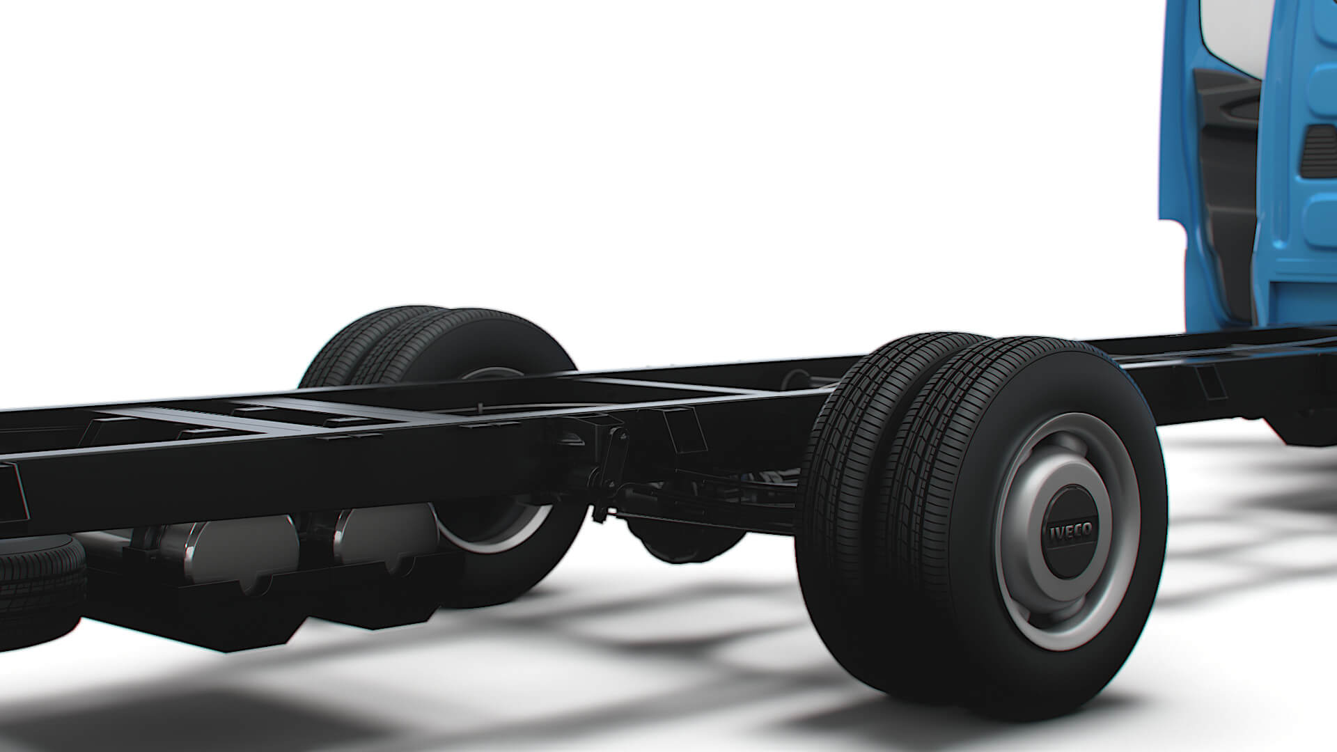 Iveco Daily Single Cab HQ Interior L7 Chassis 2023 - 3D Model by Creator 3D