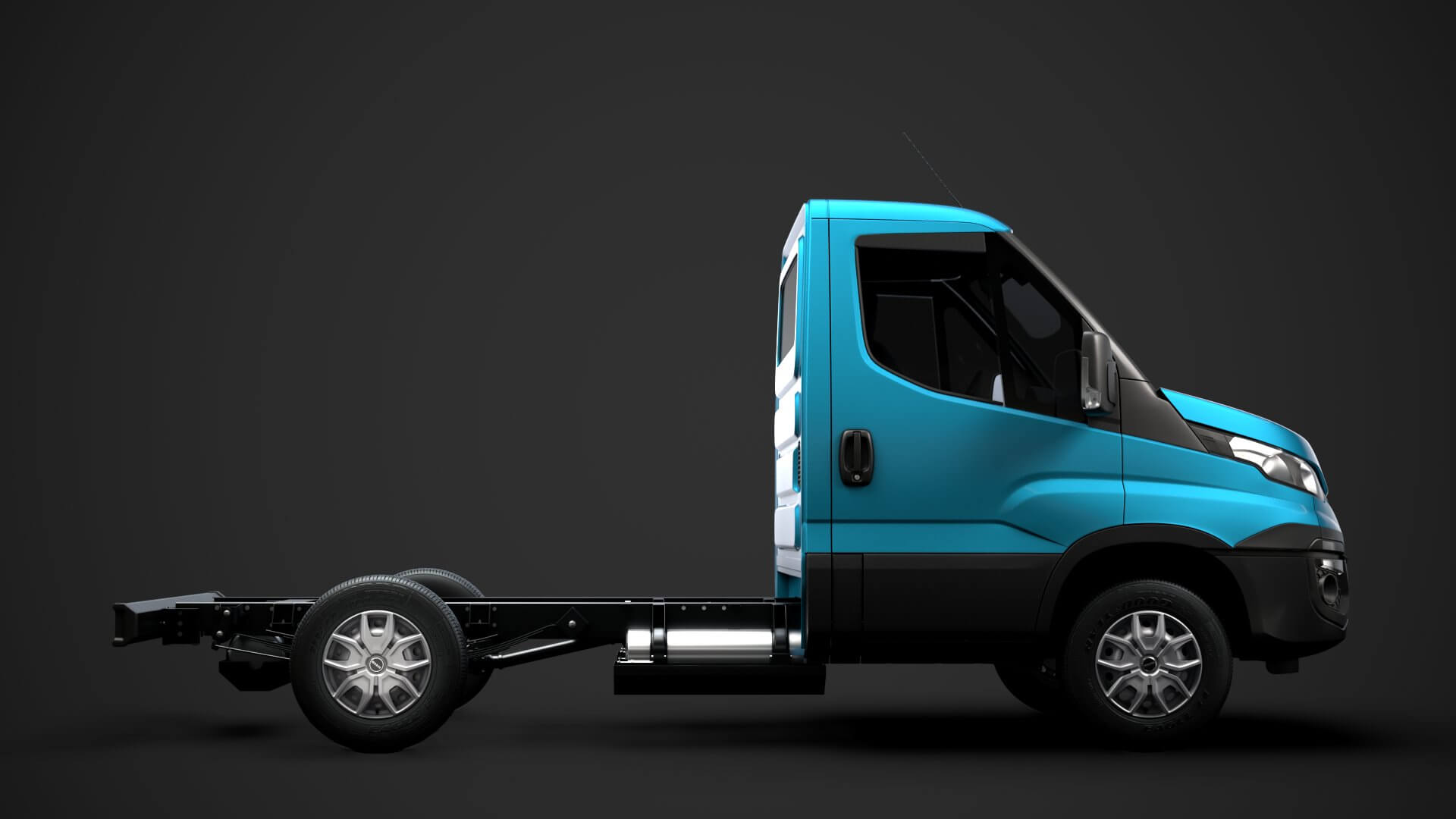 Iveco Daily Single Cab L1 Chassis 2019 - 3D Model by Creator 3D