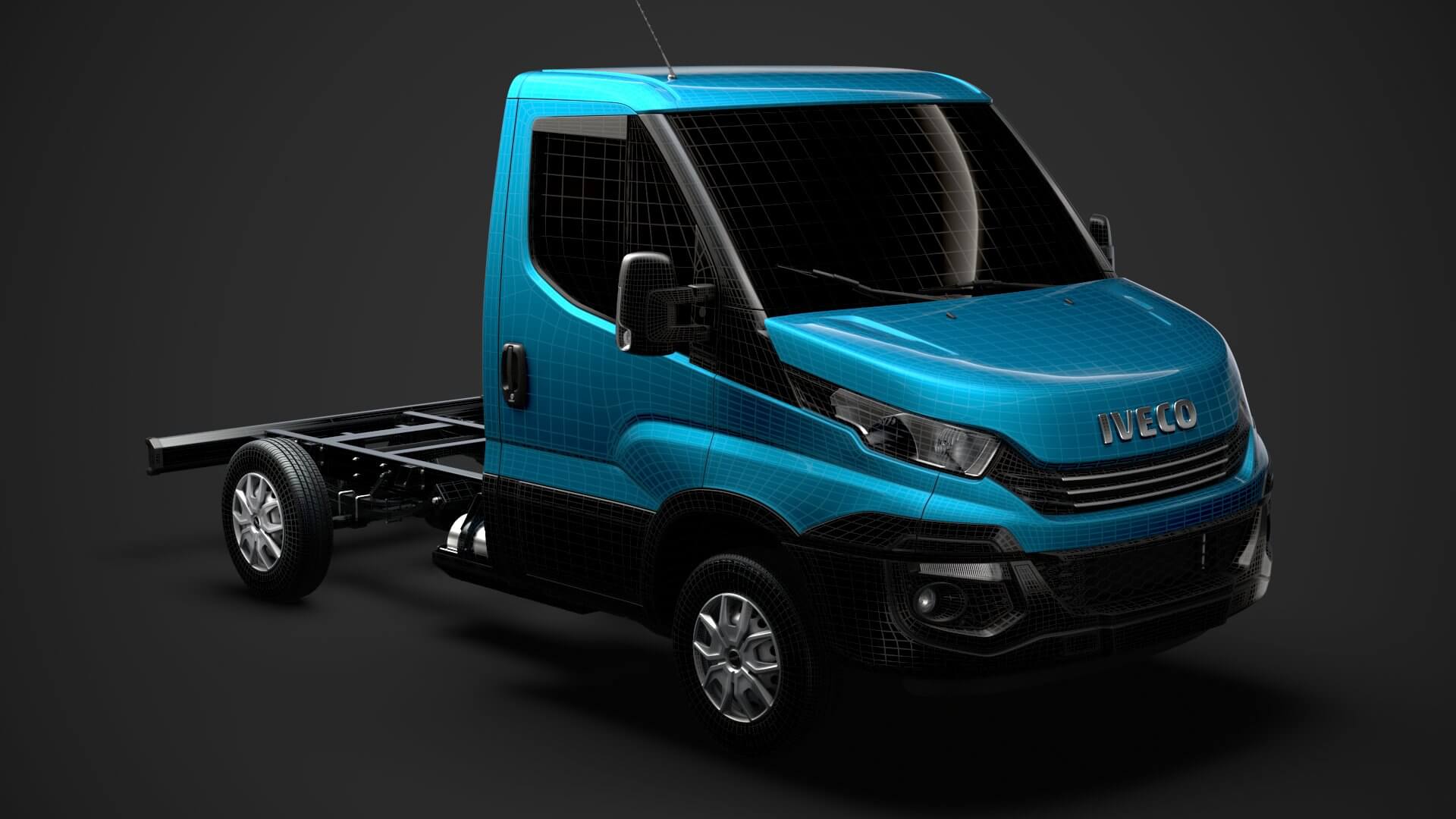 Iveco Daily Single Cab L1 Chassis 2019 - 3D Model by Creator 3D