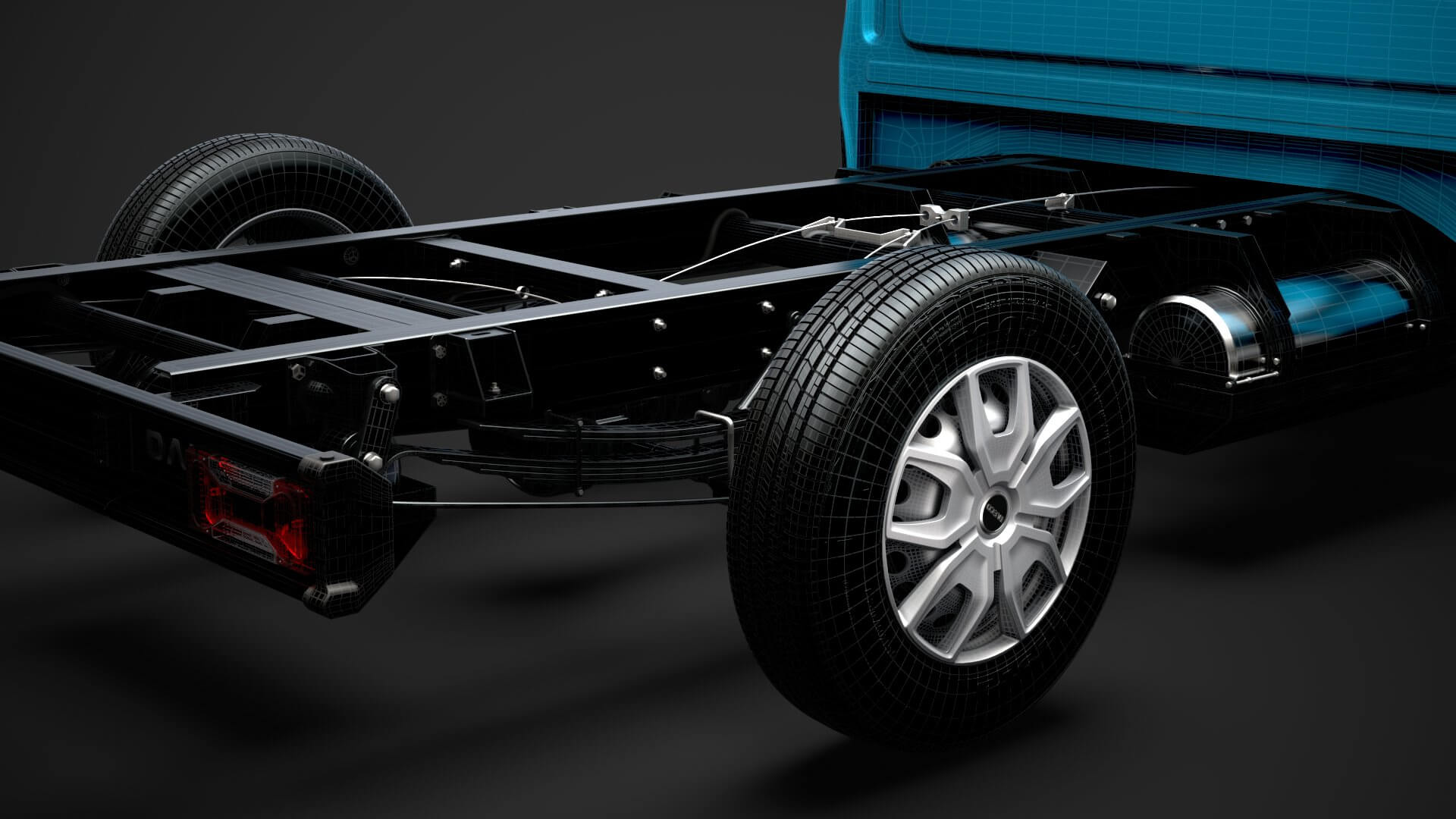 Iveco Daily Single Cab L1 Chassis 2019 - 3D Model by Creator 3D