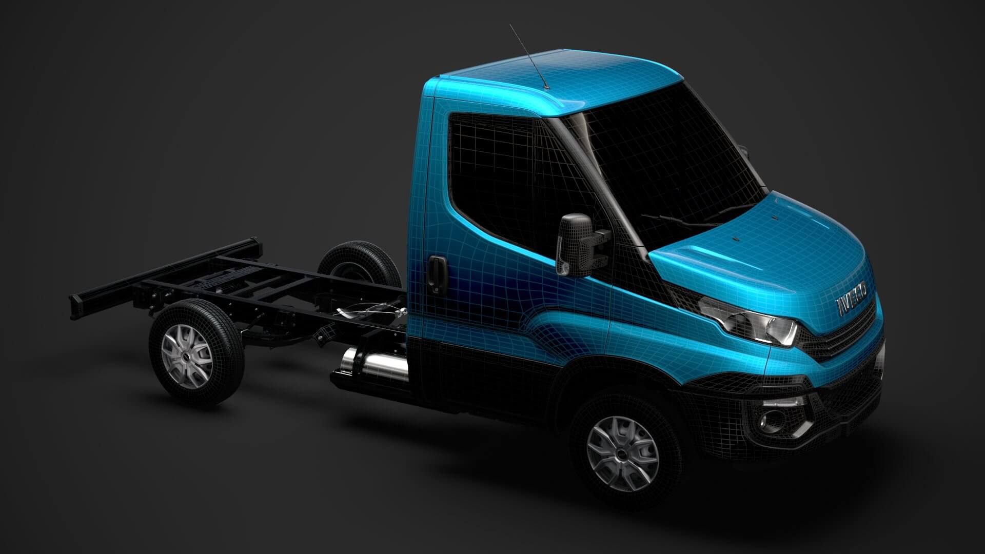 Iveco Daily Single Cab L1 Chassis 2019 - 3D Model by Creator 3D
